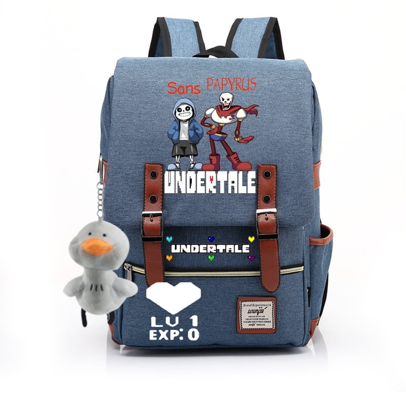 Undertale Flowey Sans Anime Backpacks Cartoon Laptop Backpack Daypack ...