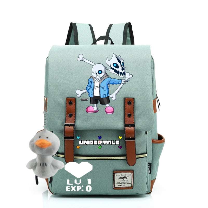 Undertale Flowey Sans Anime Backpacks Cartoon Laptop Backpack Daypack ...