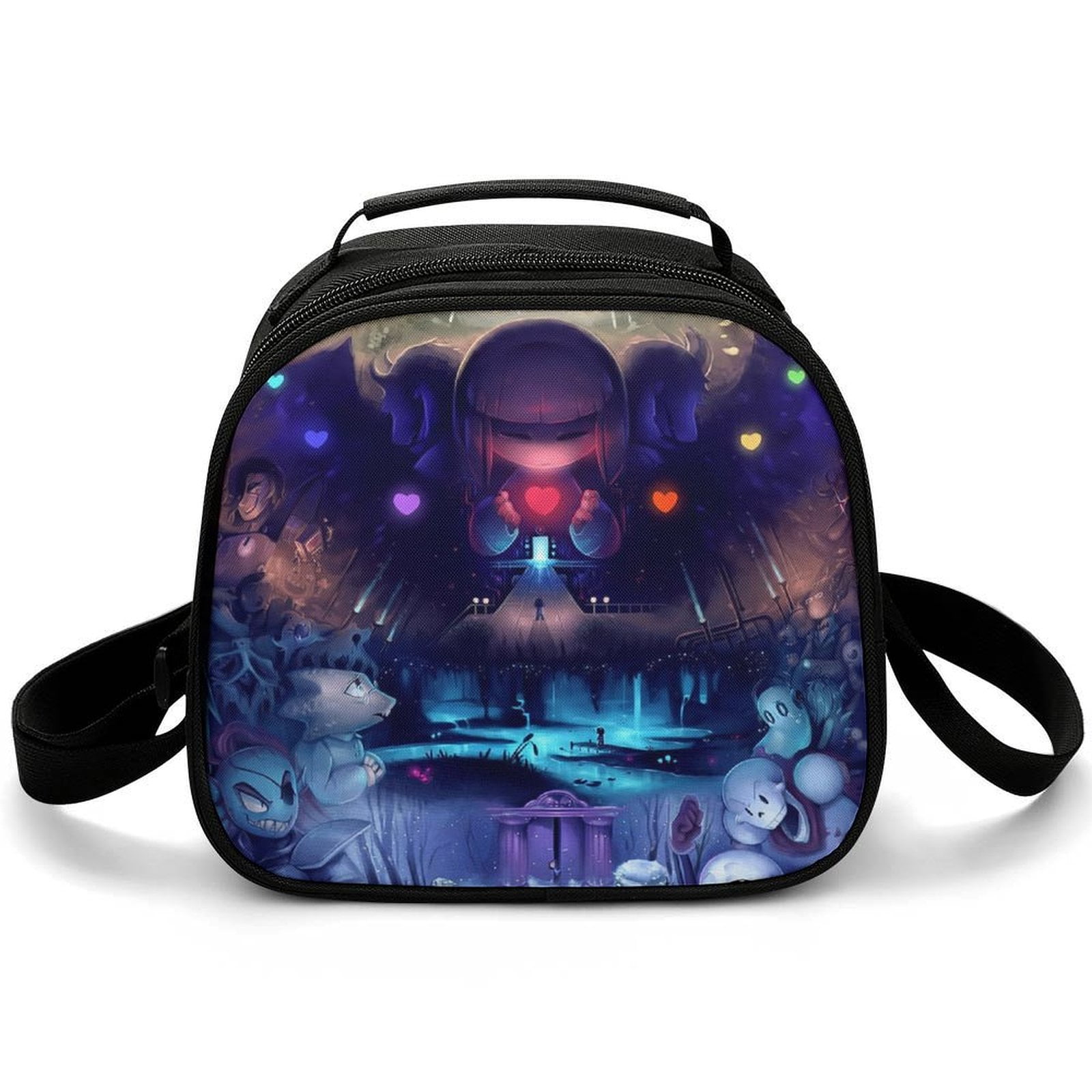 Undertale Frisk Game Insulated Lunch Bag Portable Lunch Box Reusable ...