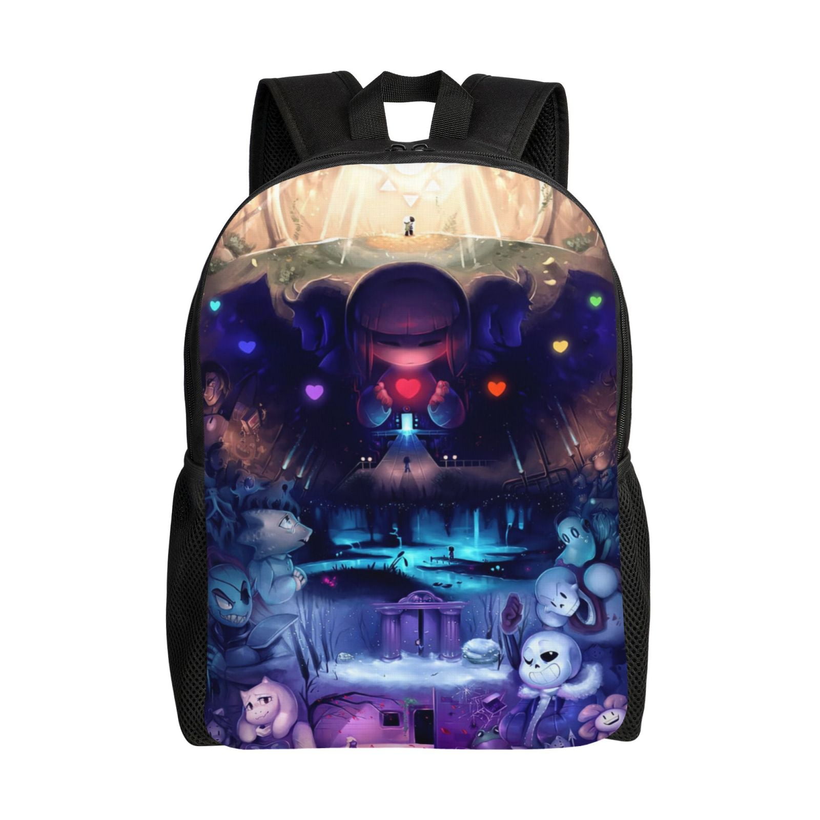Undertale Frisk Game Unisex Backpack Laptop Daypack Adjustable ...