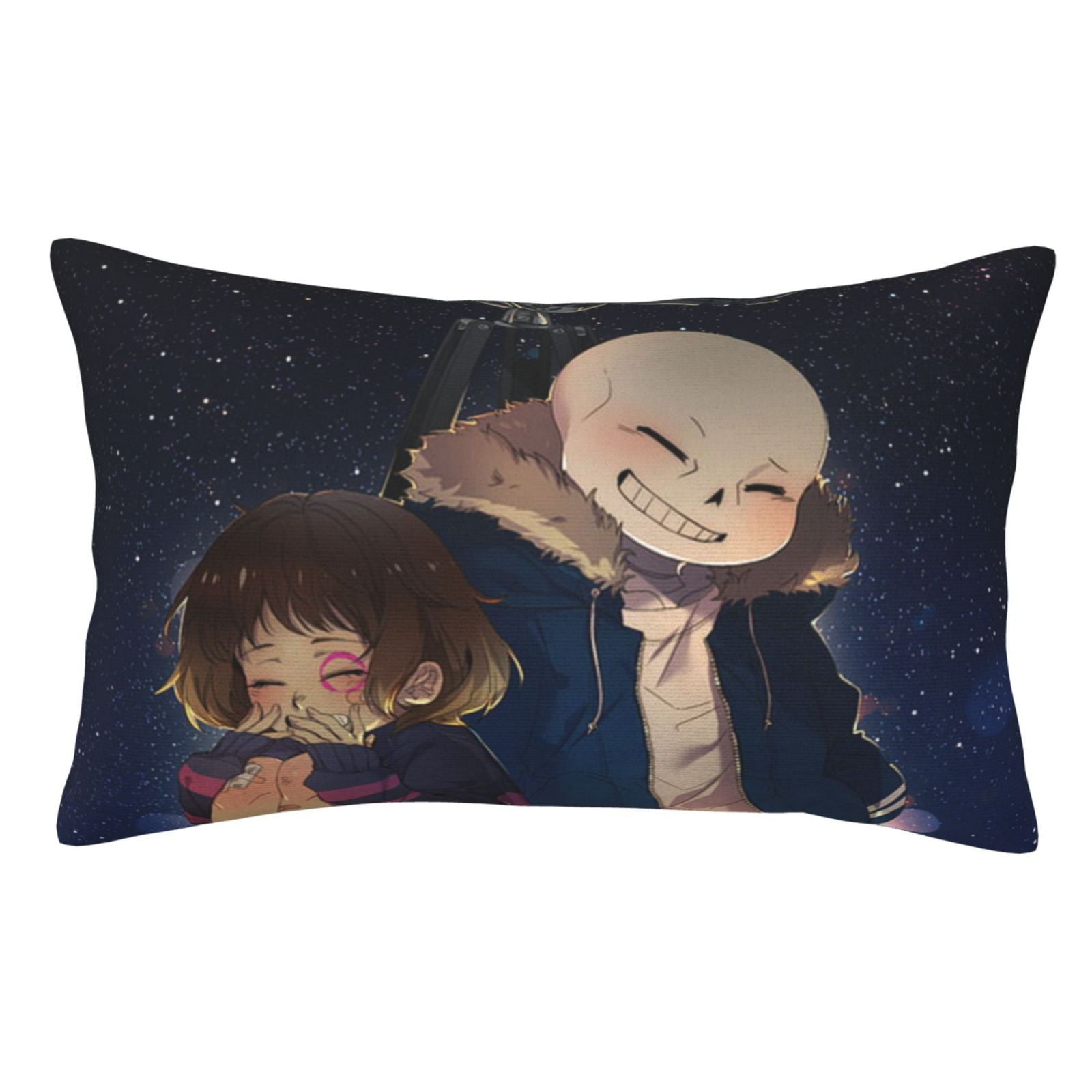 Undertale Frisk Sans Pillowcase Decoration Soft Cushion Pillow Covers ...