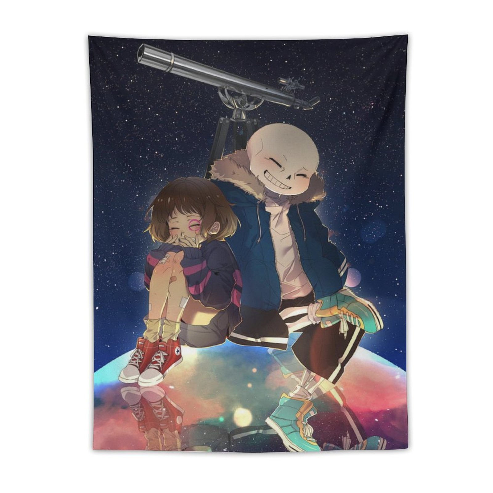 Undertale Frisk Sans Tapestry Luxury Wall Hanging Tapestries Decor ...