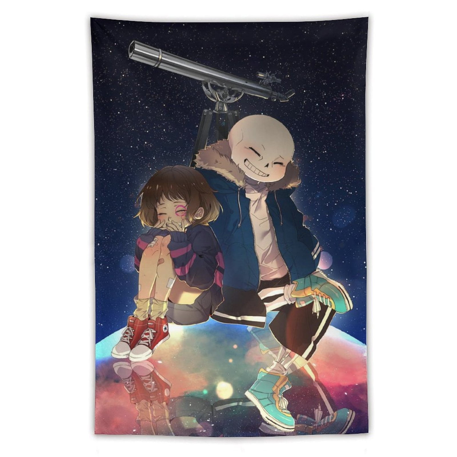 Undertale Frisk Sans Tapestry Luxury Wall Hanging Tapestries Decor ...