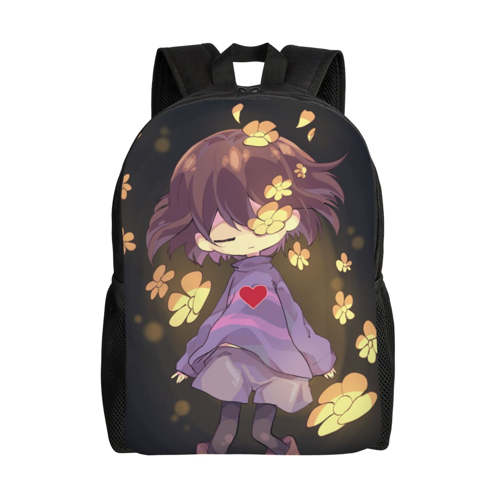Undertale Frisk Unisex Backpack Laptop Daypack Adjustable Shoulders ...