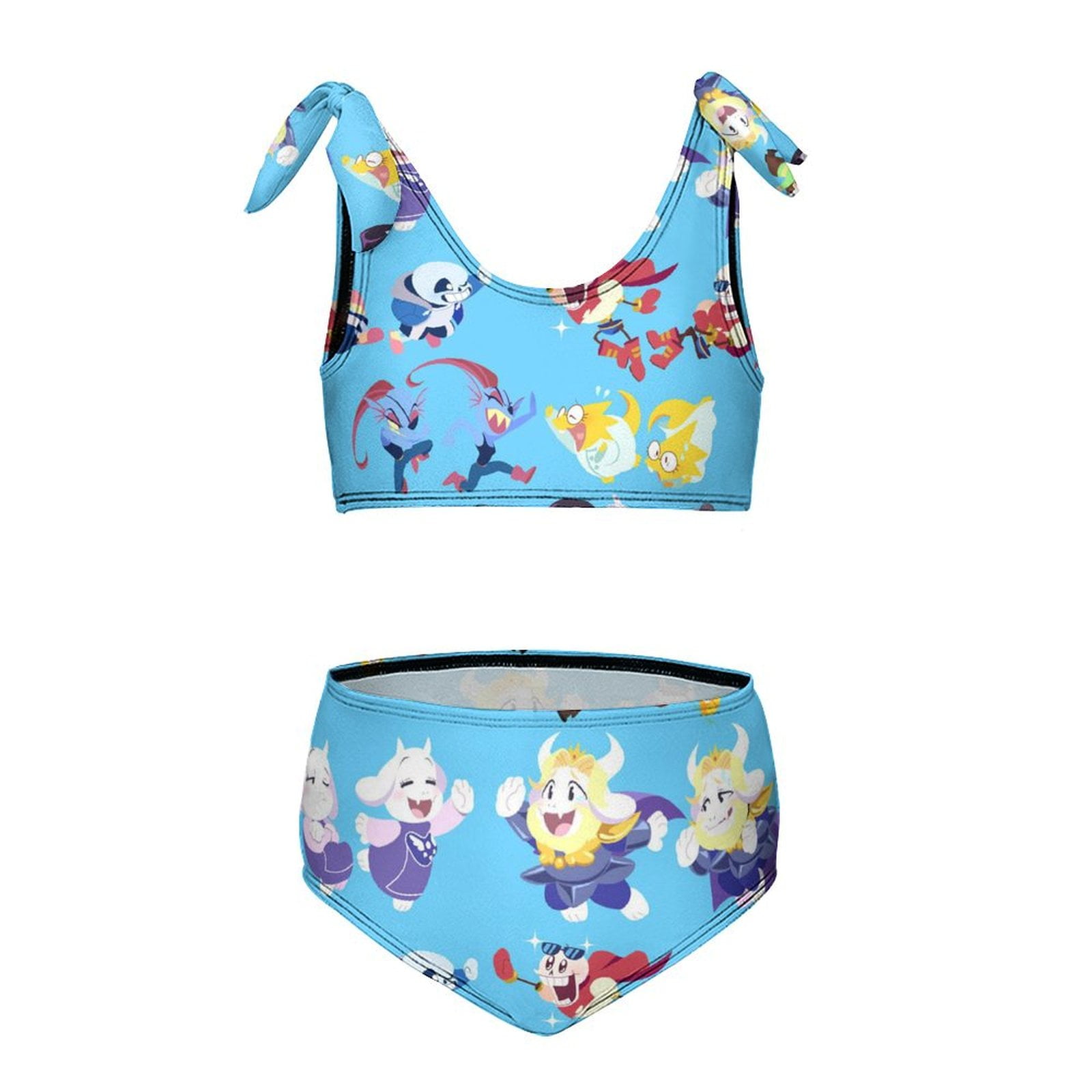 Undertale Game Characters Girls Swimsuits Set 2pcs Summer Holiday ...