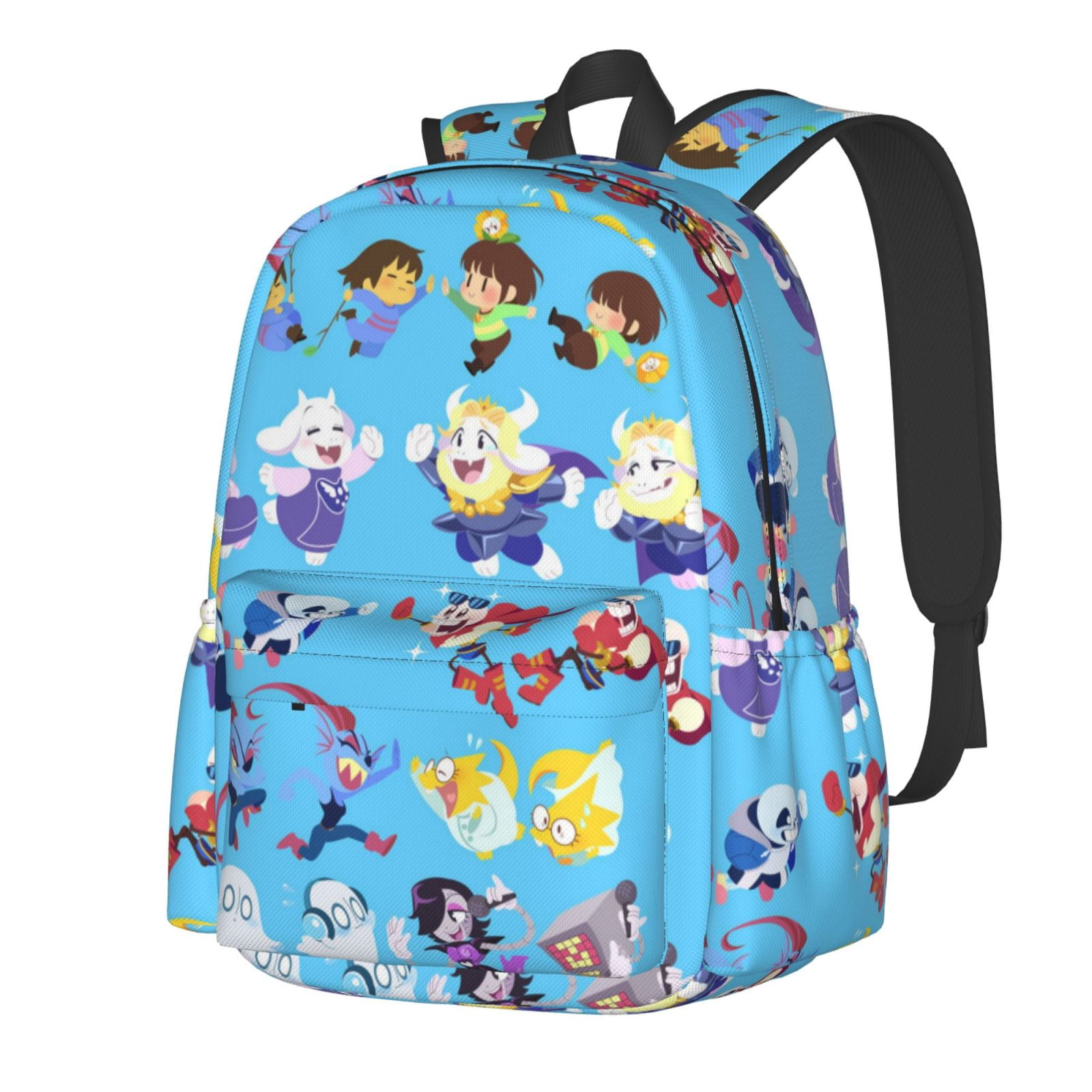 Undertale Game Characters Laptop Backpack Large Capacity Lightweight ...