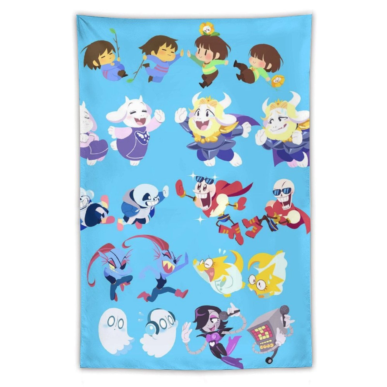 Undertale Game Characters Tapestry Luxury Wall Hanging Tapestries Decor ...
