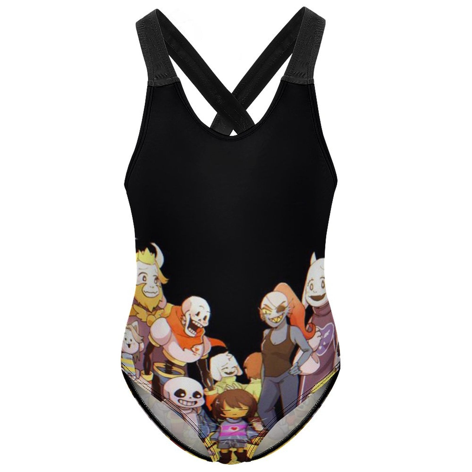 Undertale Game Children's One-piece Swimsuit Summer Girl's Swimming ...