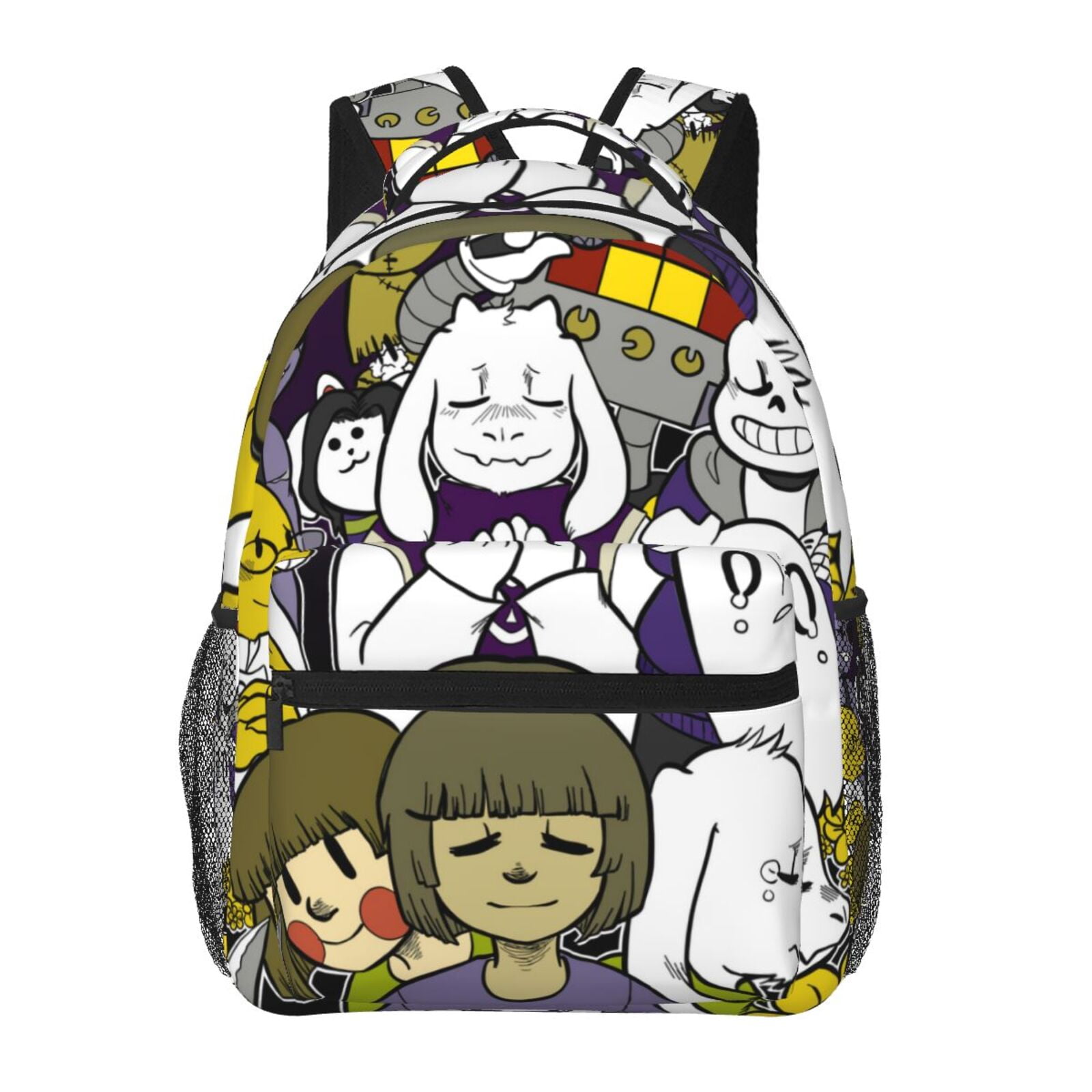 Undertale Game Play Casual Backpack Laptop Daypack School Bag Bookbag ...