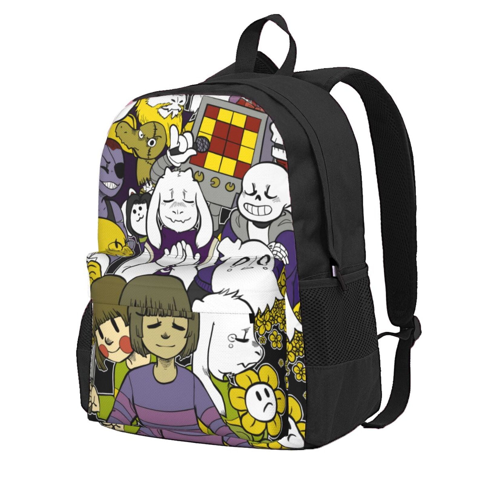 Undertale Game Play Casual Daypack Laptop Backpack Student School Bag ...
