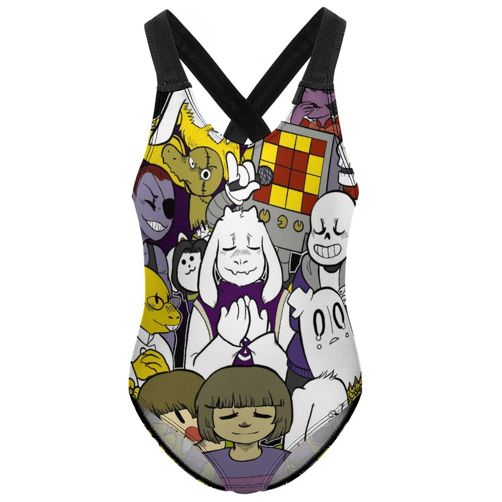 Undertale Game Play Children's One-piece Swimsuit Summer Girl's ...
