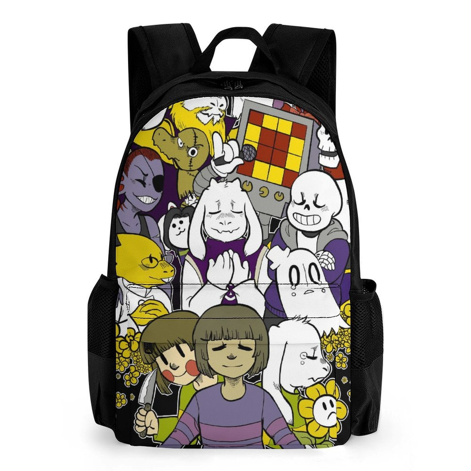 Undertale Game Play School Bag Laptop Backpack Large Capacity Daypack ...