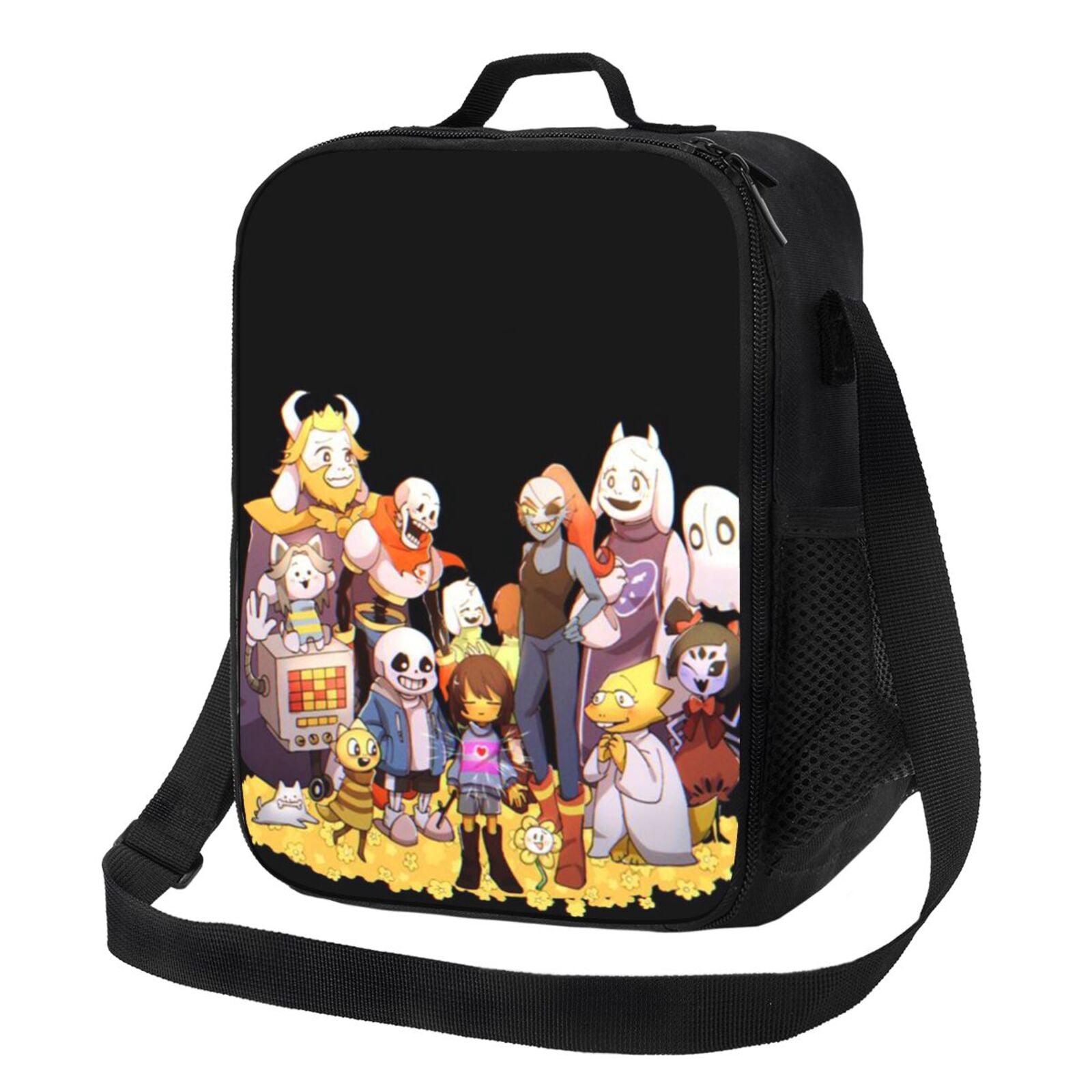 Undertale Game Portable Insulated Lunch Bag Reusable Thermal Lunchbag ...