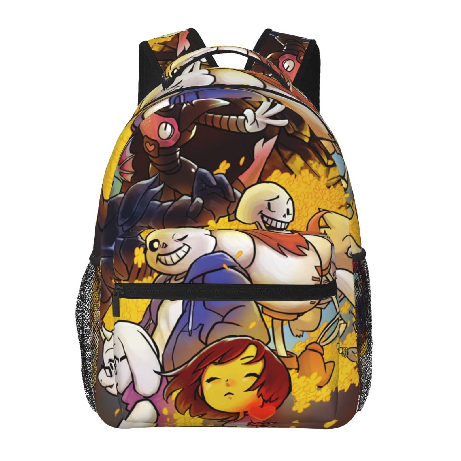 Undertale Game Poster Casual Backpack Laptop Daypack School Bag Bookbag ...
