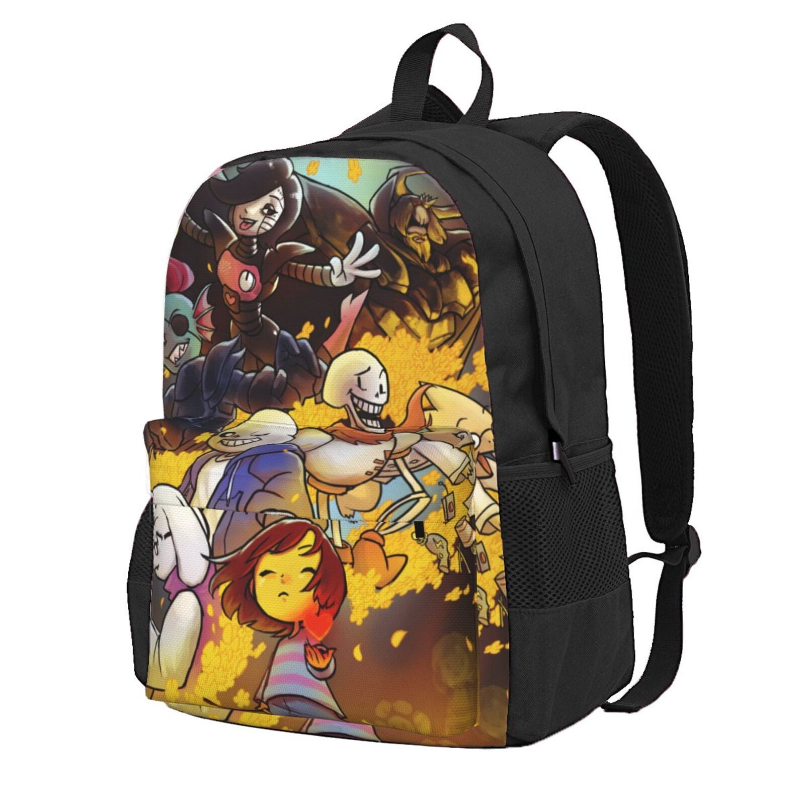 Undertale Game Poster Casual Daypack Laptop Backpack Student School Bag ...