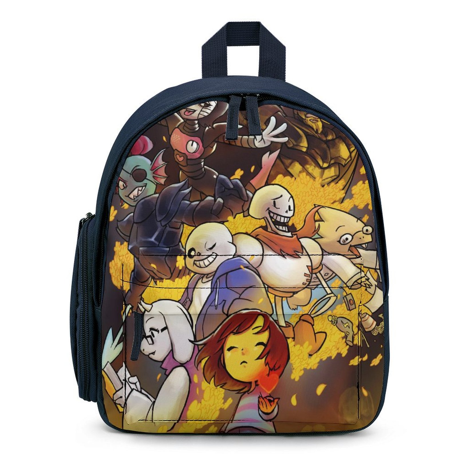 Undertale Game Poster Schoolbag Backpack Bookbag Lightweight Daypack ...