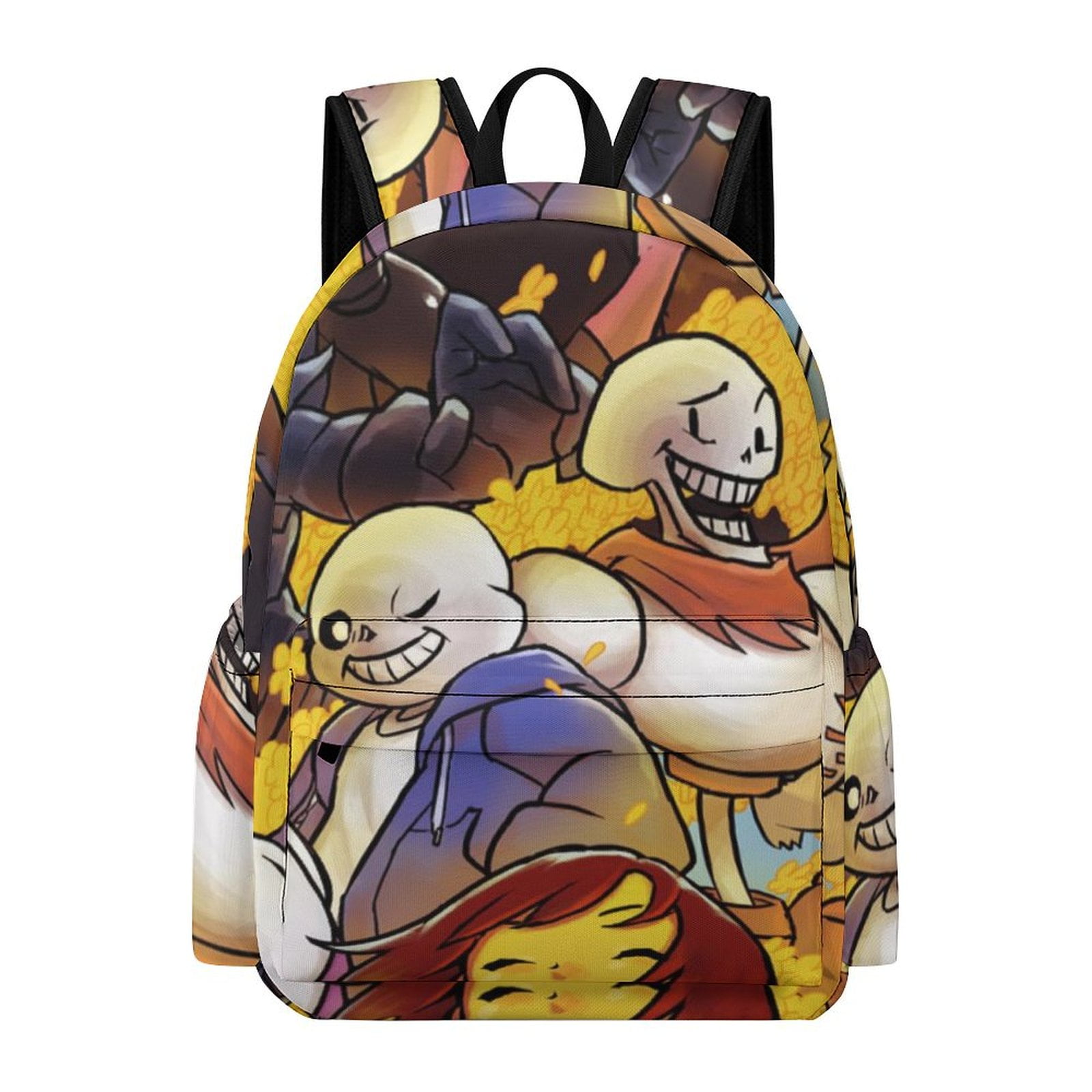 Undertale Game Poster Schoolbag Backpack Daypack Student Satchel ...