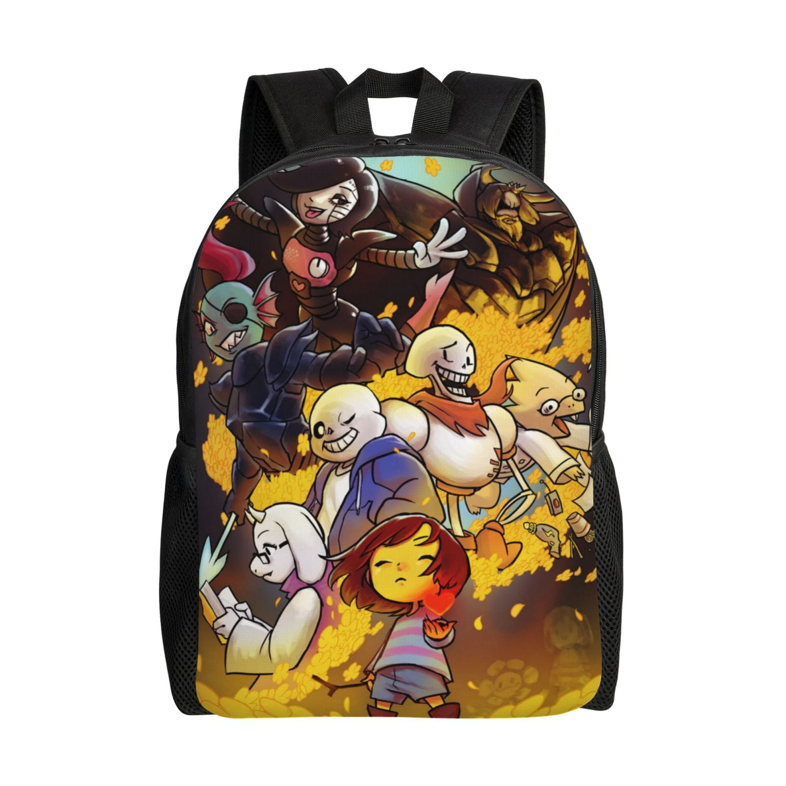 Undertale Game Poster Unisex Backpack Laptop Daypack Adjustable ...