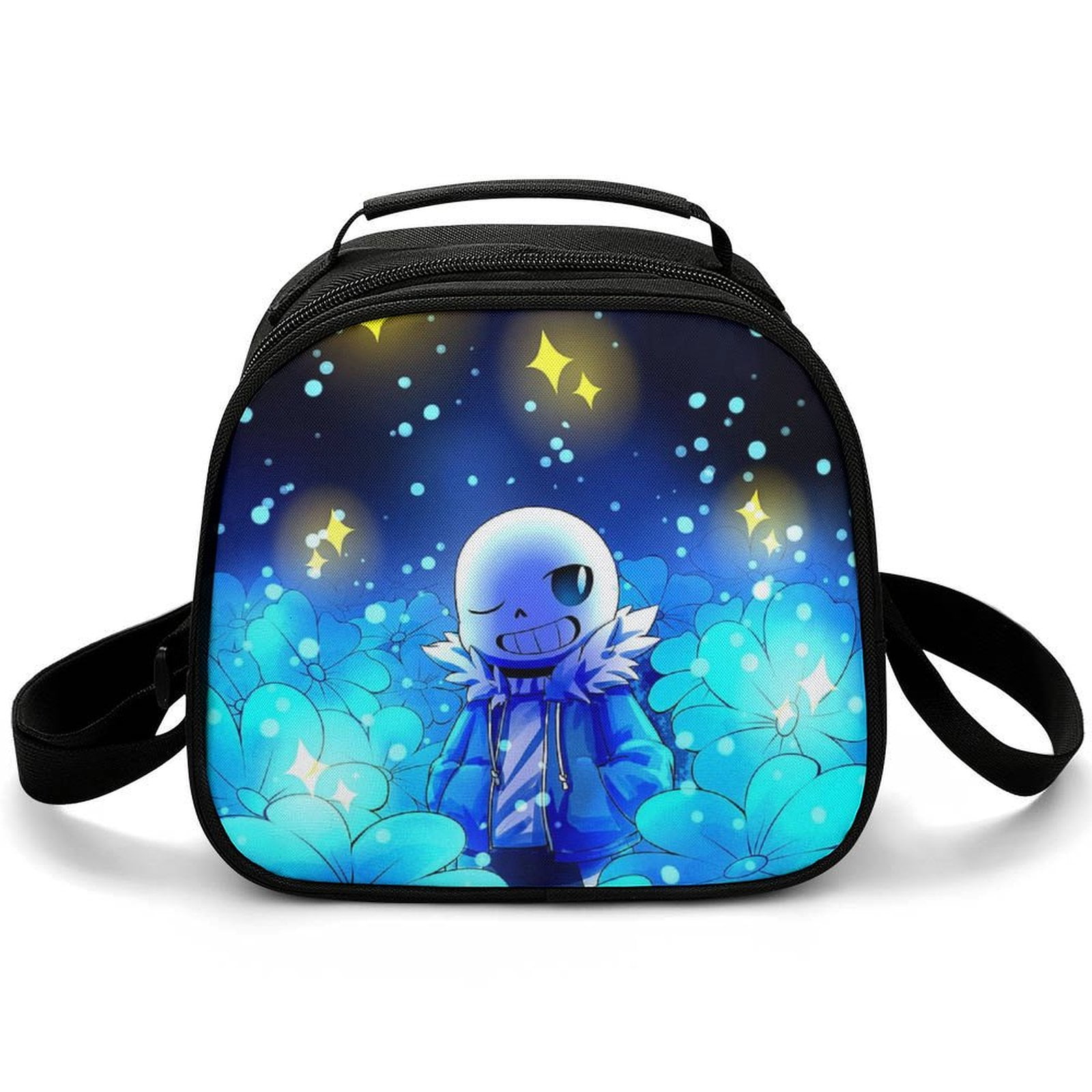 Undertale Game Sans Galaxy Insulated Lunch Bag Portable Lunch Box ...