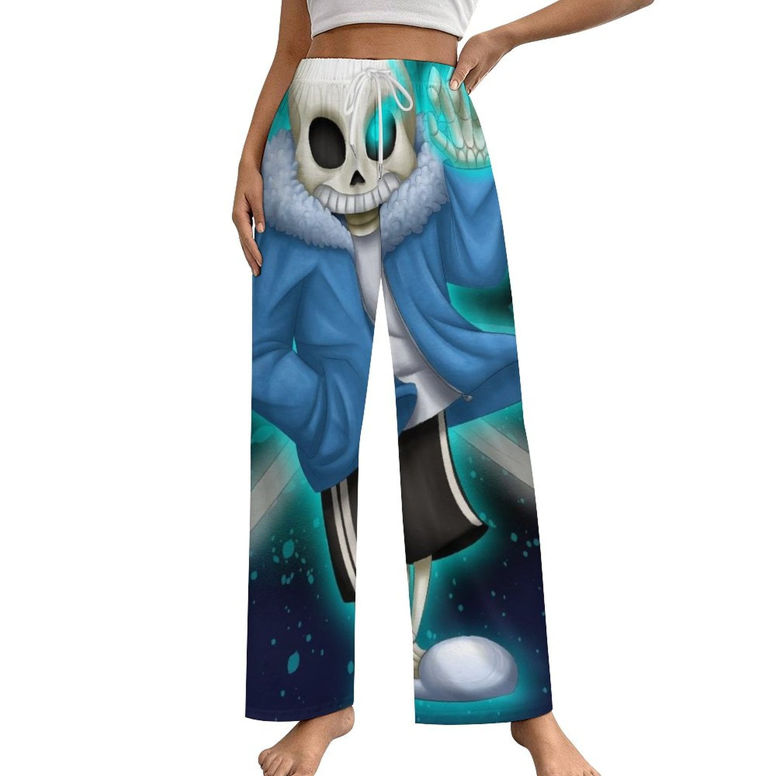 Undertale Game Sans Home Pajama Pants For Womens Comfortable Soft ...