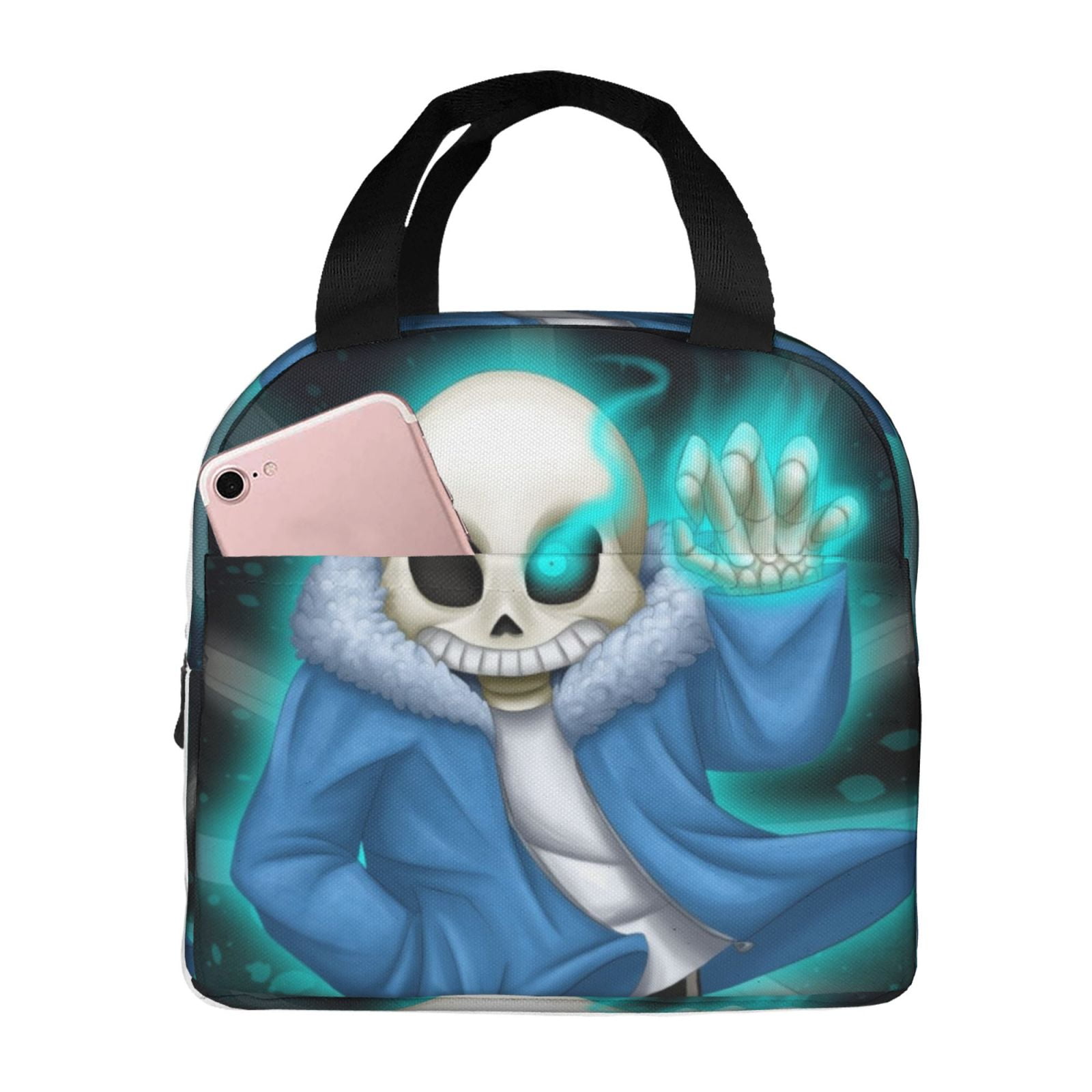 Undertale Game Sans Insulated Lunch Bag Portable Lunchbag Reusable ...