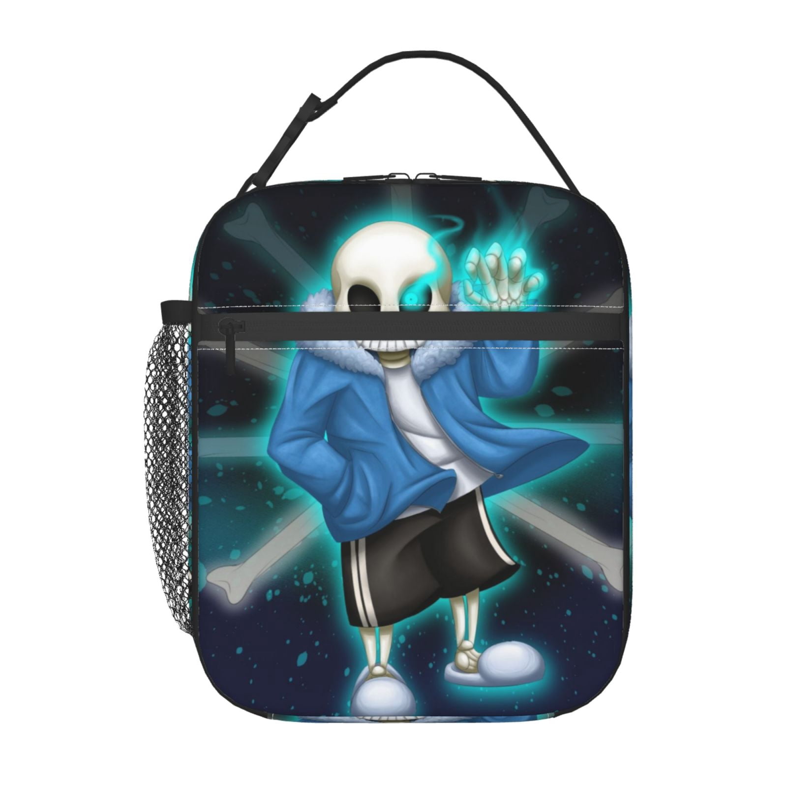Undertale Game Sans Insulated Lunch Bag Portable Tote Bento Bag Thermal ...