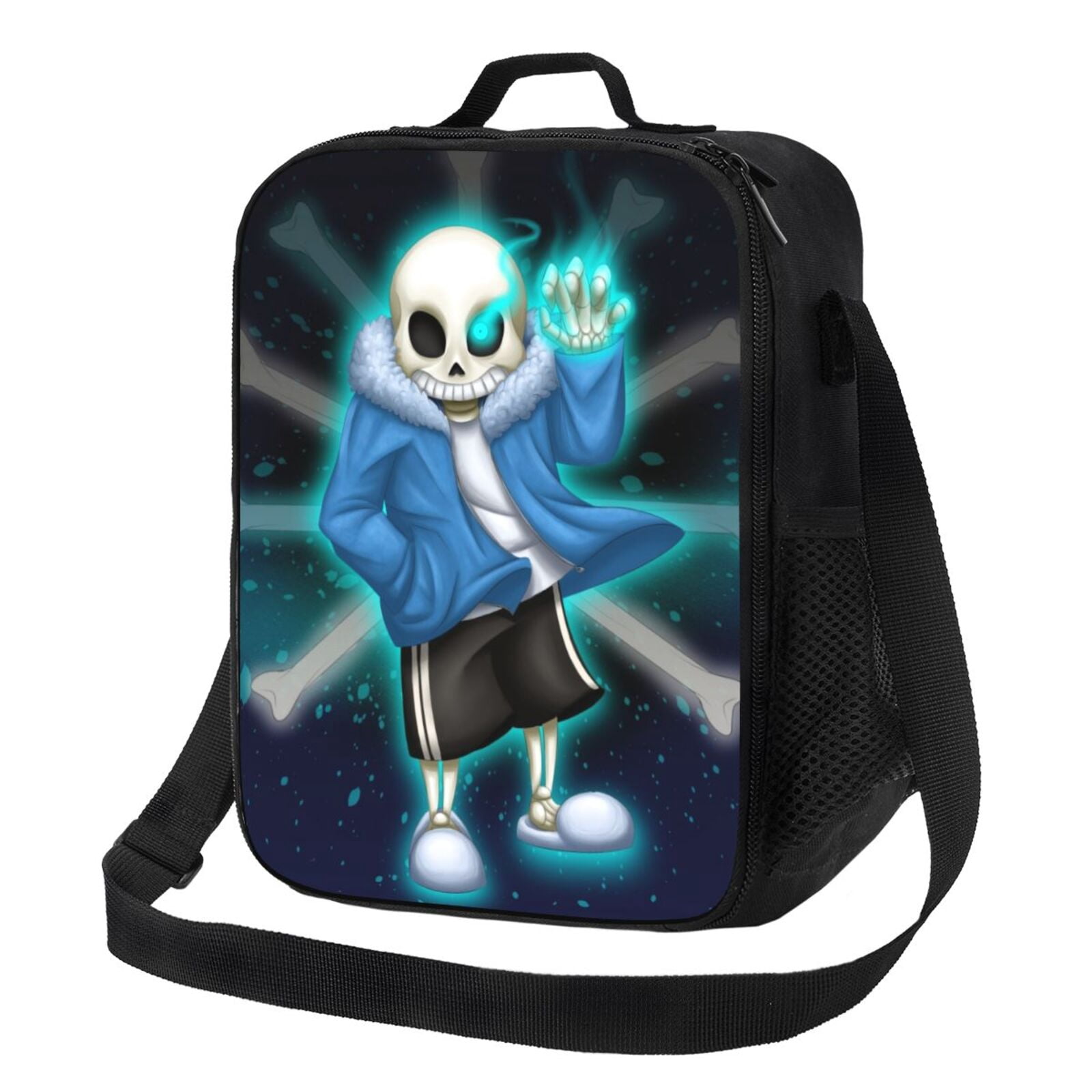 Undertale Game Sans Portable Insulated Lunch Bag Reusable Thermal ...
