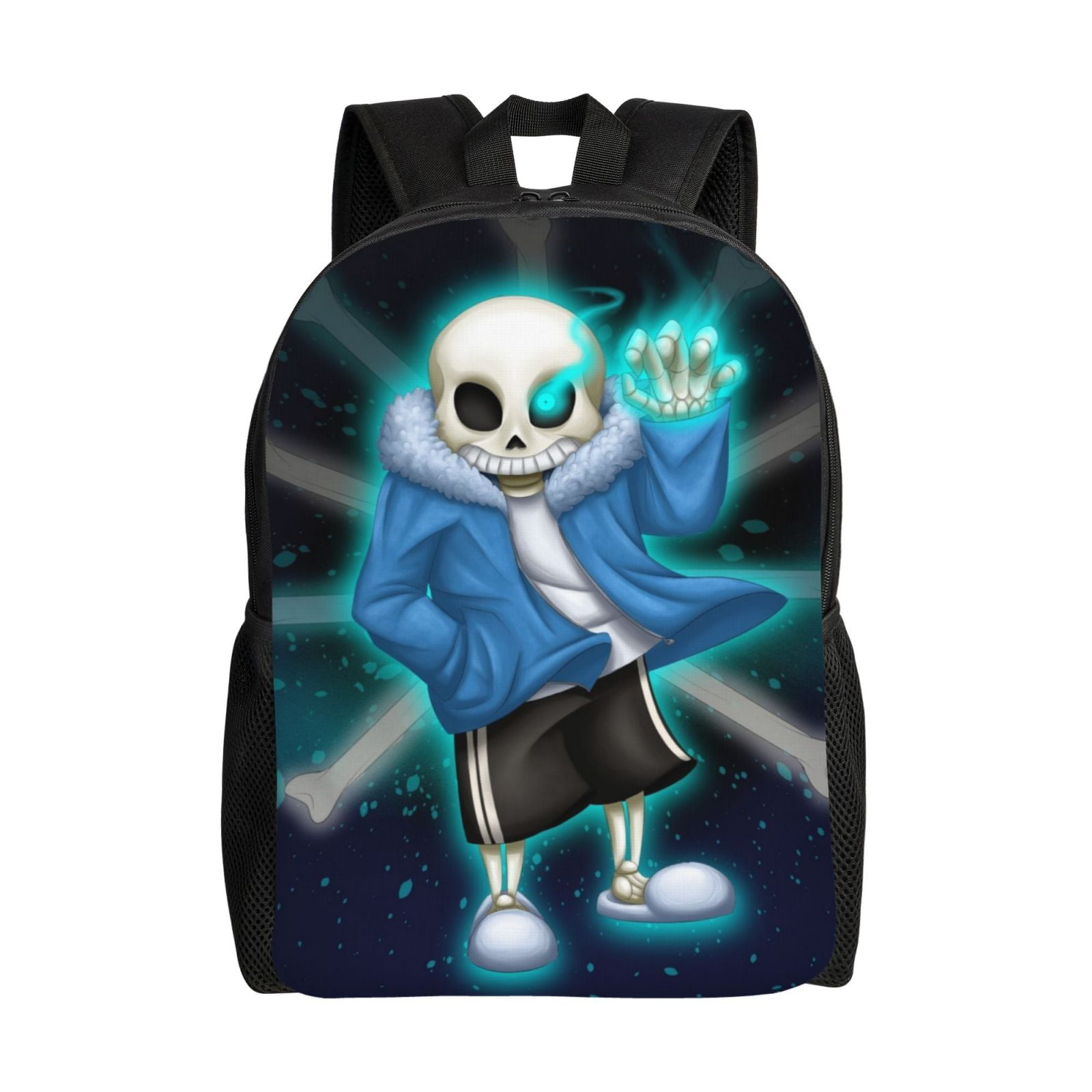 Undertale Game Sans Unisex Backpack Laptop Daypack Adjustable Shoulders ...