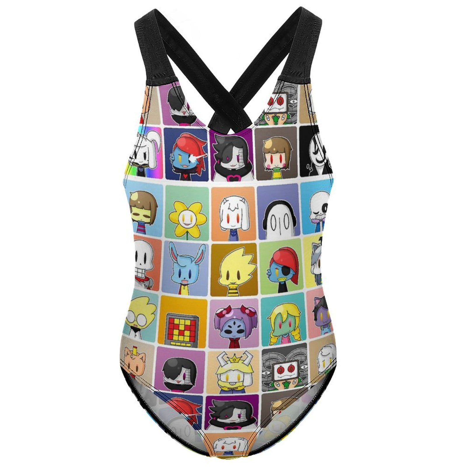 Undertale Girls One-piece Swimsuit Beach Pool Kids Swimwear Bathing ...