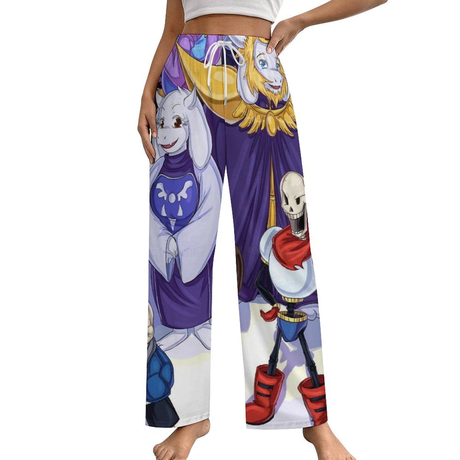 Undertale Home Pajama Pants For Womens Comfortable Soft Lounge Sleep ...