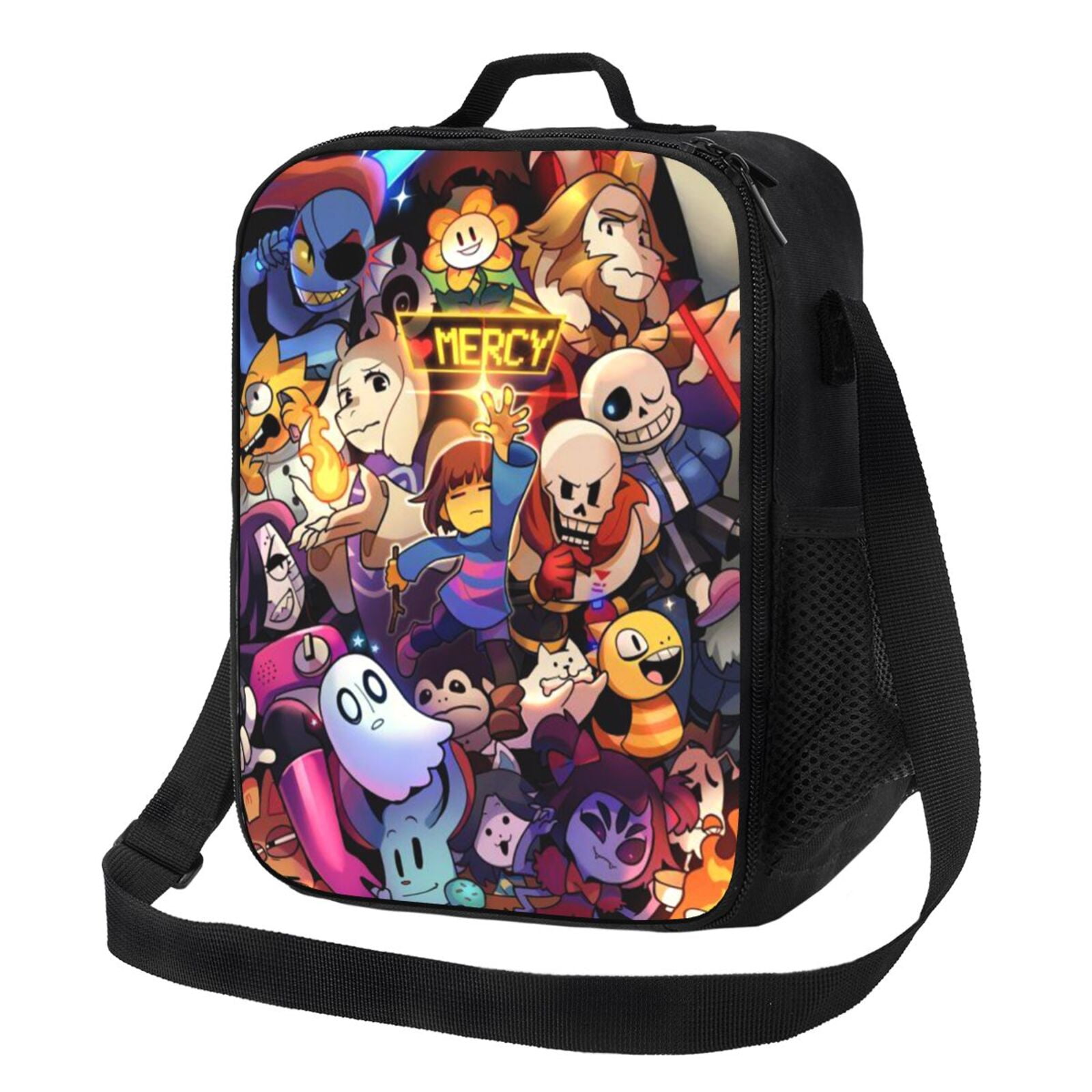 Undertale Lunch Bags Insulated Lunch Box Container Adjustable Cooler ...