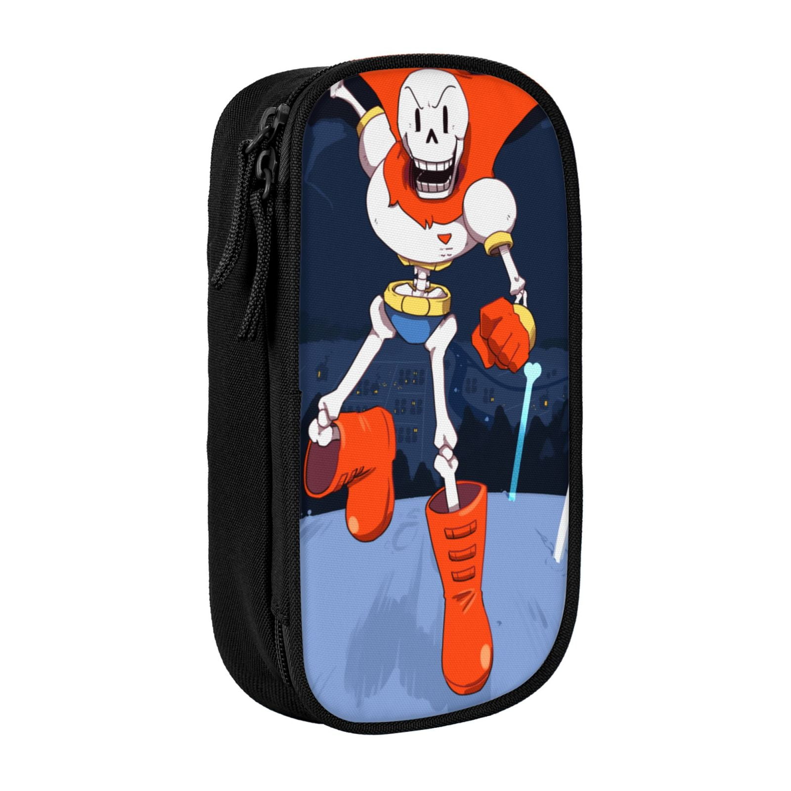 Undertale Papyrus Pencil Case Large Capacity Pencilcase Double-layer ...