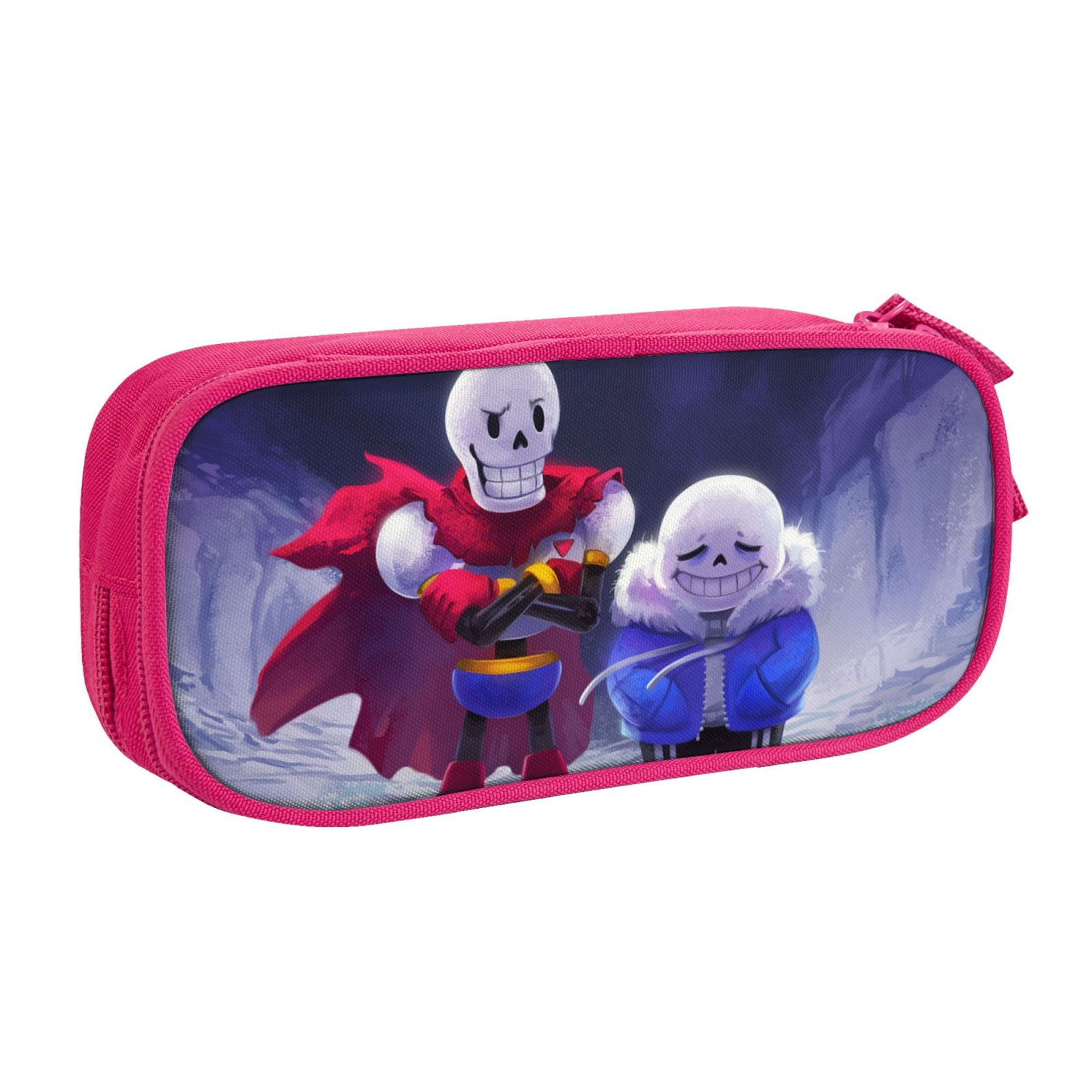Undertale Papyrus Sans Pencil Case Large Capacity Pencilcase Double ...