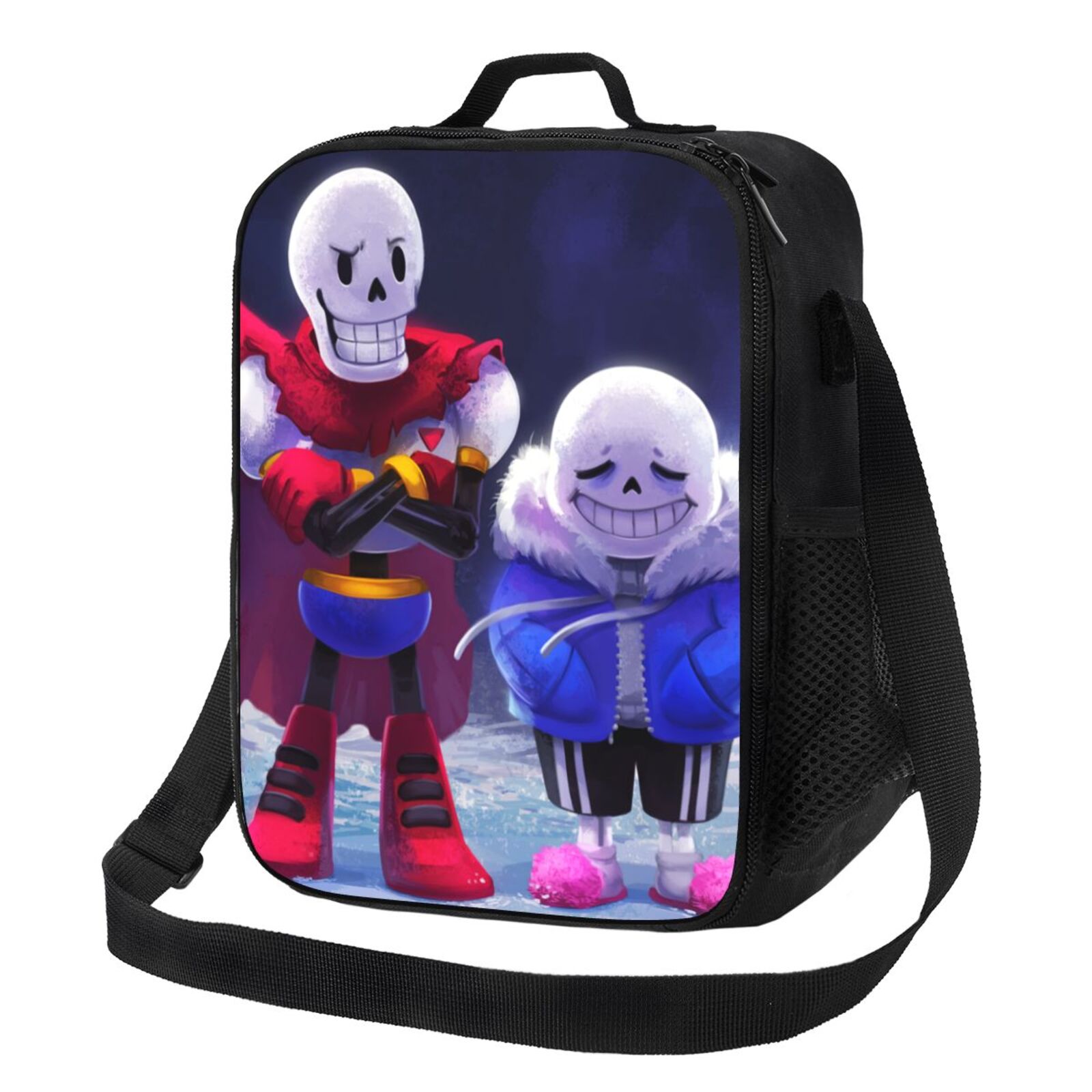 Undertale Papyrus Sans Portable Insulated Lunch Bag Reusable Thermal ...