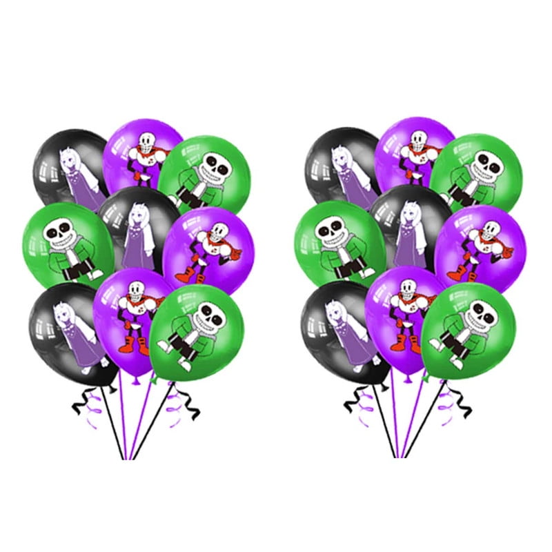 Undertale Party Supplies Birthday Favors Decorations Latex Balloons ...