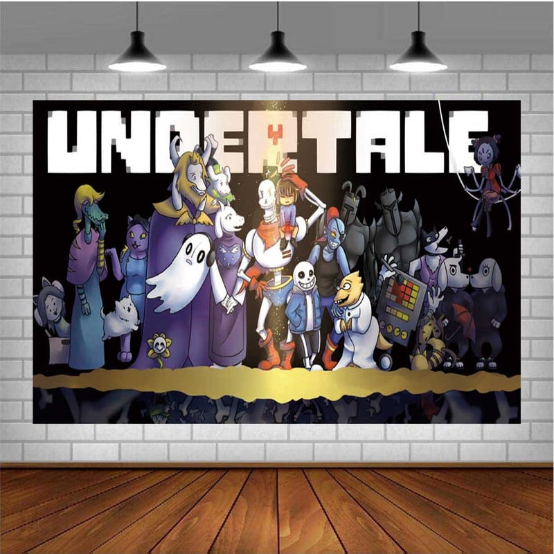 Undertale Party Supplies for Photography Taspestry Poster Backdrop ...