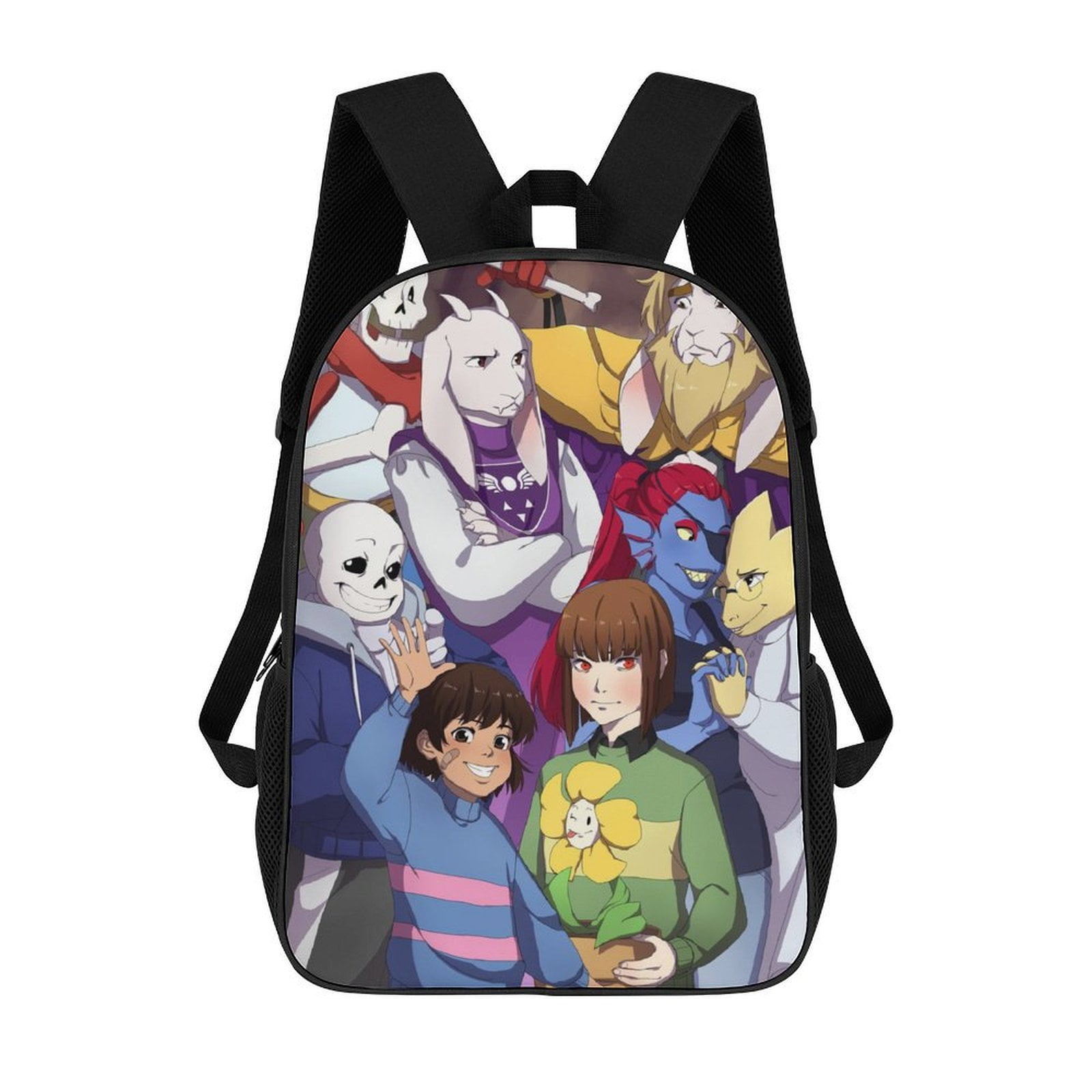 Undertale Poster Backpack School Bag Casual Daypack Satchel Bookbag ...