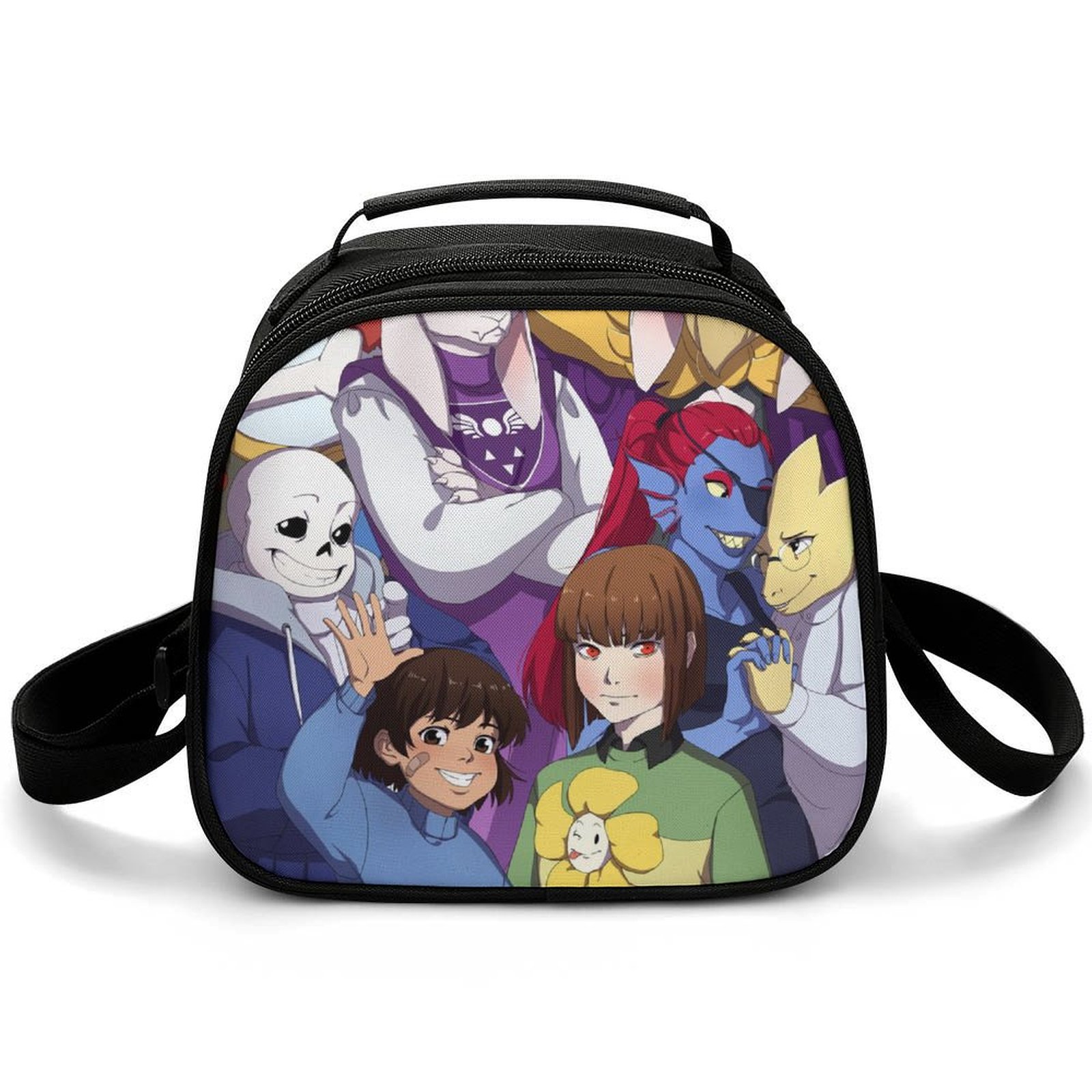 Undertale Poster Insulated Lunch Bag Portable Lunch Box Reusable Therma ...