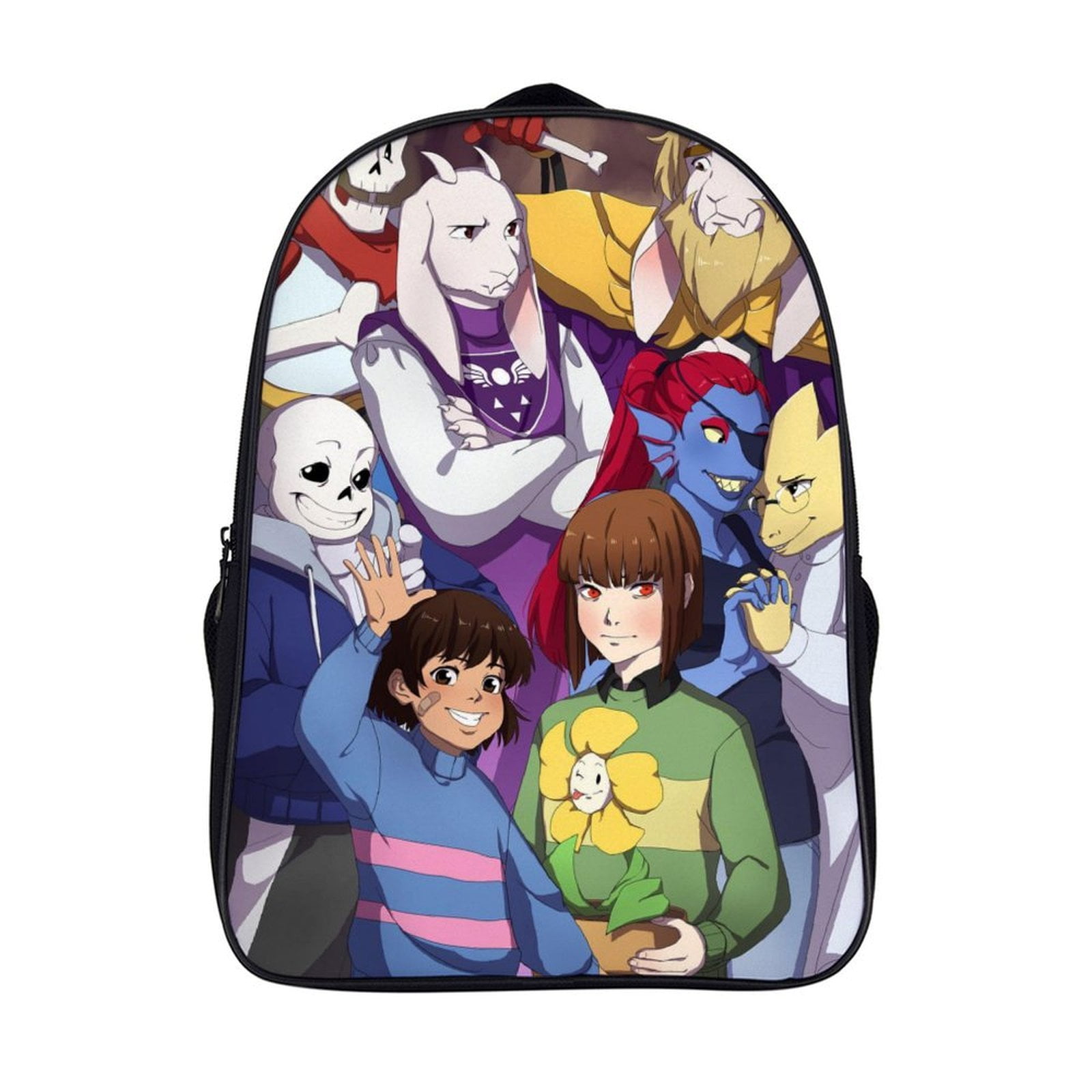 Undertale Poster Schoolbag Backpack Satchel Bookbag Student Daypack 2 ...