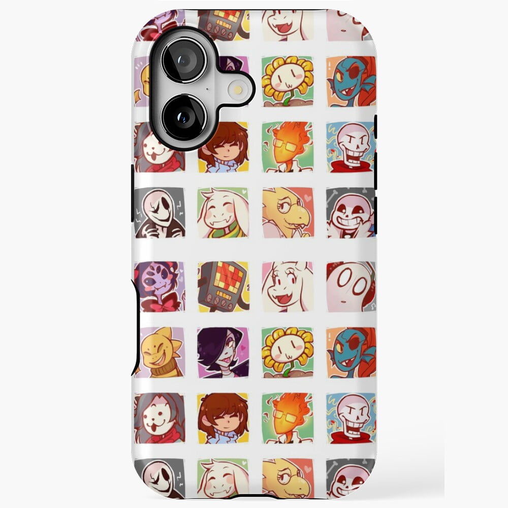 Undertale Retro Pixel Cartoon Meme Emblem Graphic Case for iPhone 11 ...