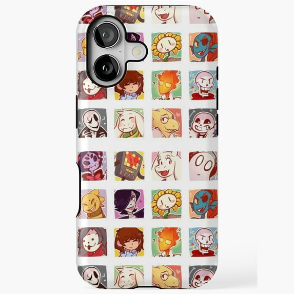 Undertale Retro Pixel Cartoon Meme Emblem Graphic Case for iPhone 11 ...