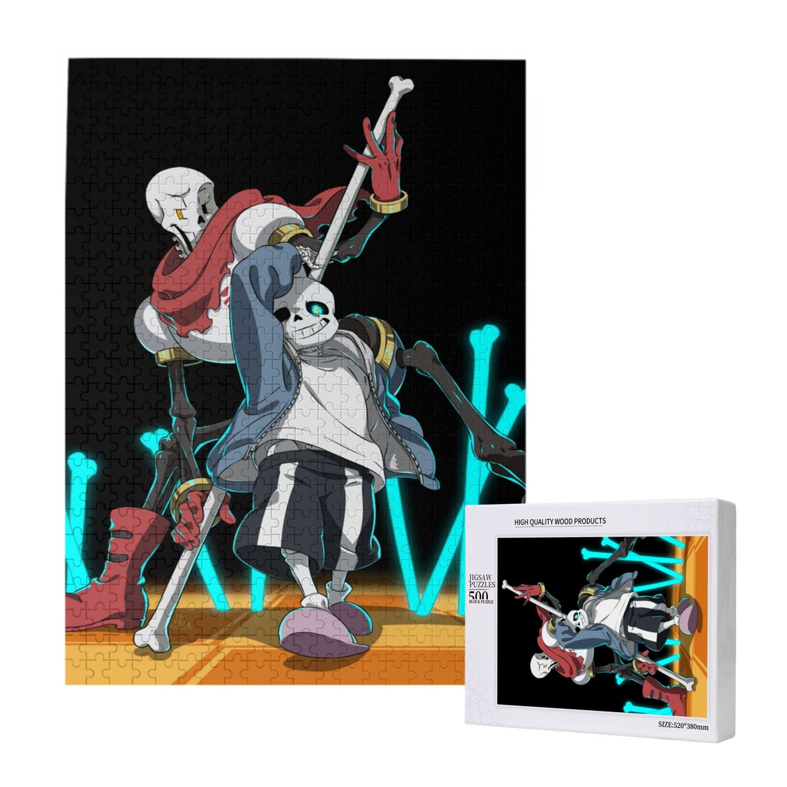 Undertale Sans 300 500 1000 Piece Jigsaw Puzzle, Funny Family Game Boys ...