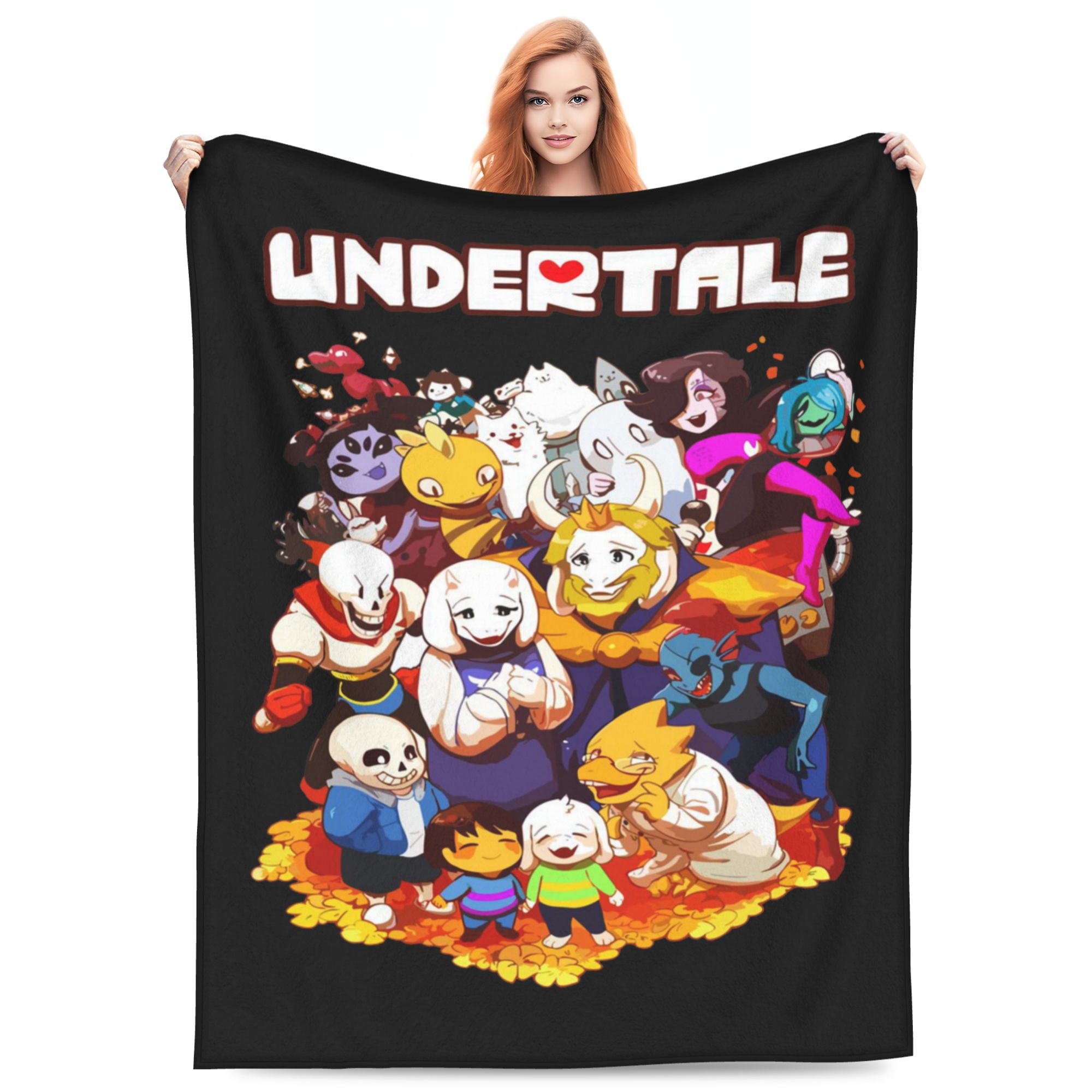 Undertale Sans 3D Printing Blanket, Lightweight Throw Blankets Flannel ...