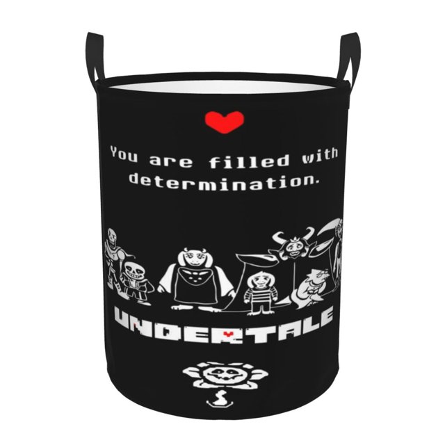 Undertale Sans 3d Graphic Flame Laundry Basket Fire Flame Clothes ...
