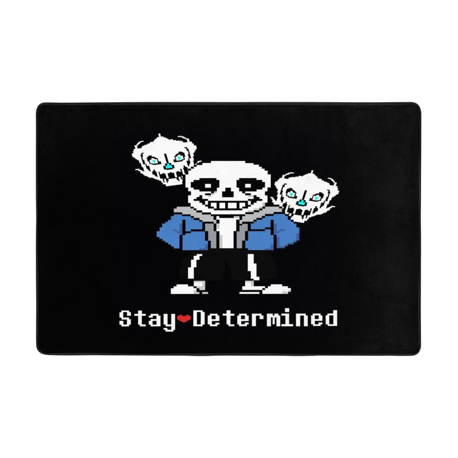 Undertale Sans Area Rugs Kid Bedroom Soft Mat Carpet Non-Slip Washable ...