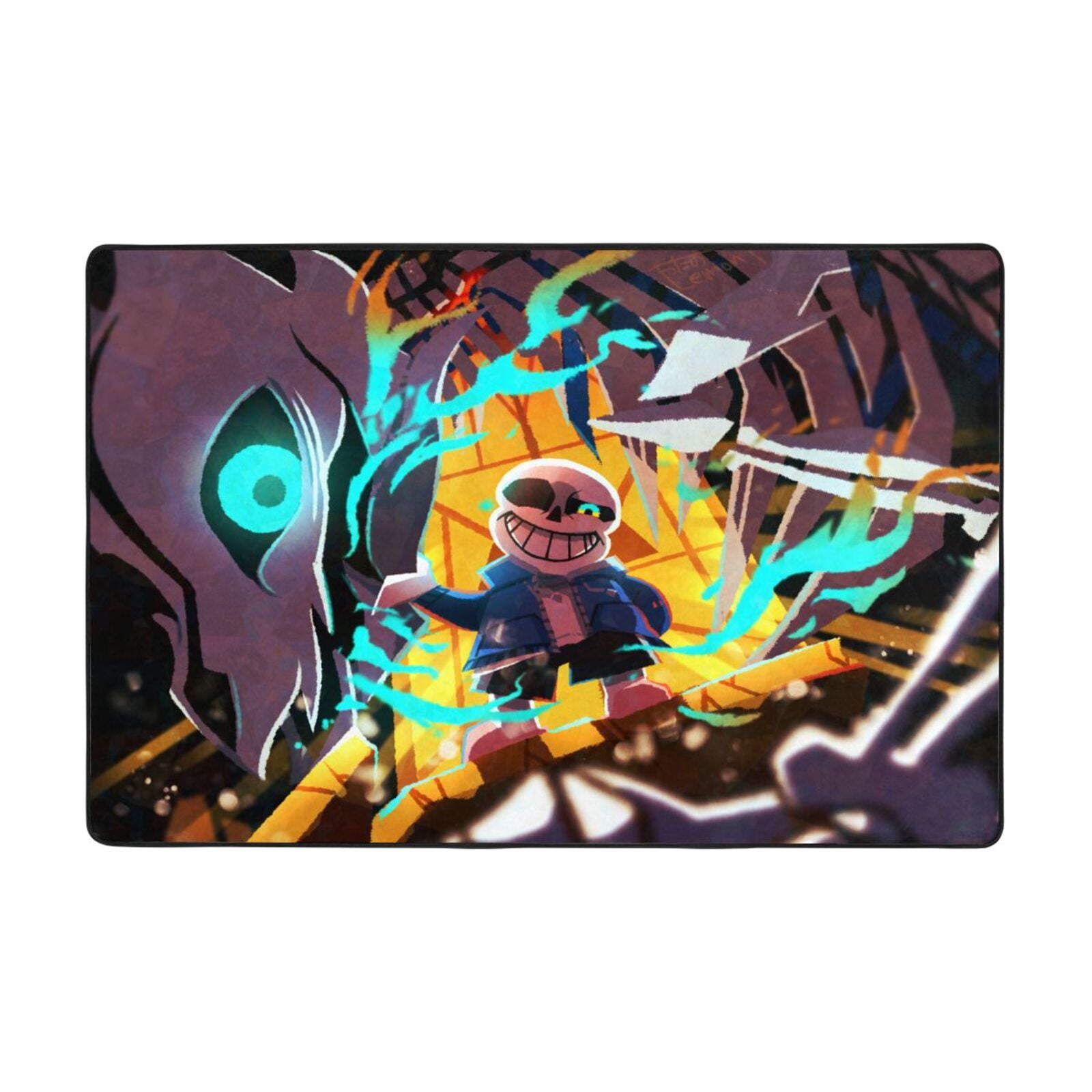 Undertale Sans Area Rugs Kid Bedroom Soft Mat Carpet Non-Slip Washable ...