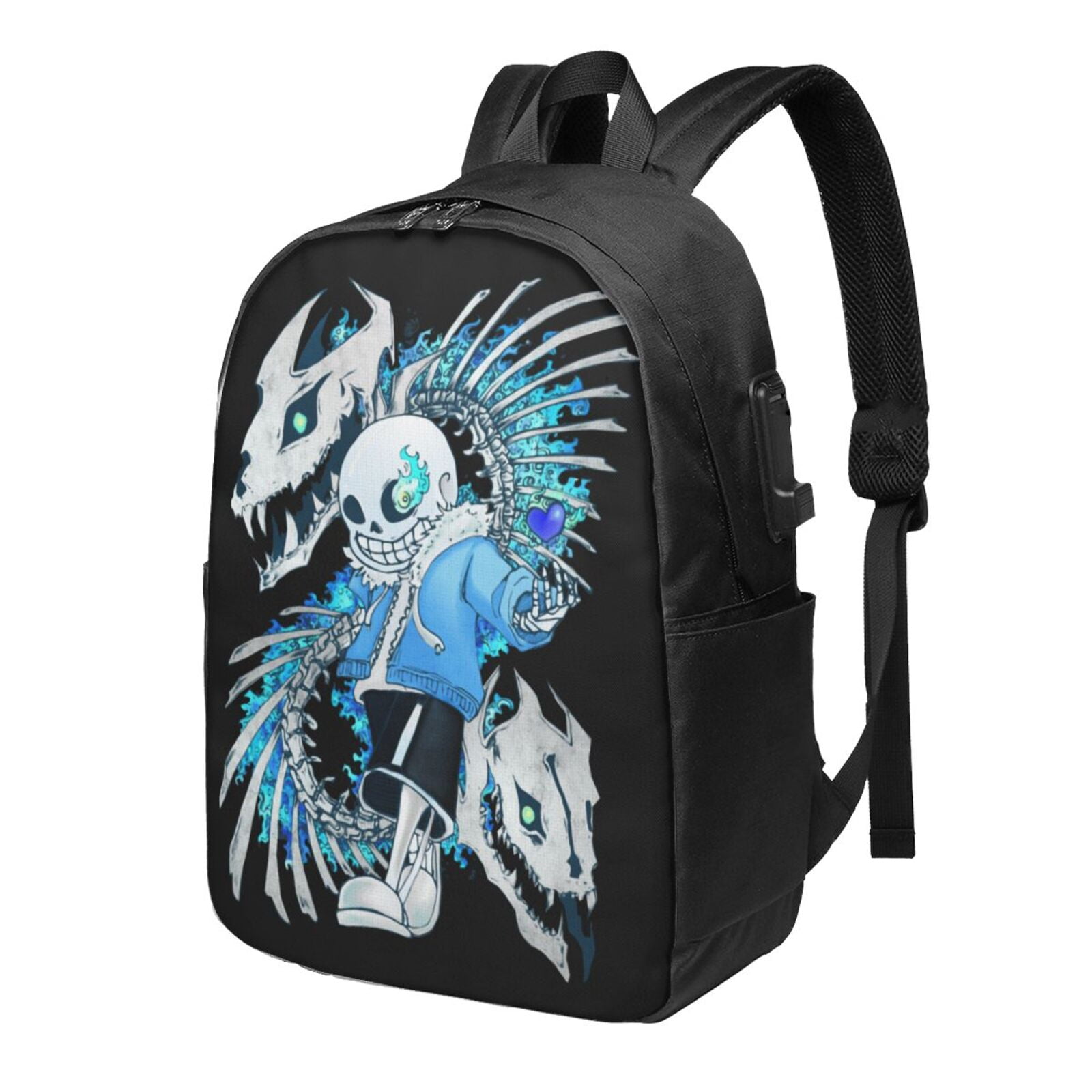 Undertale Sans Backpack Fashion Travel Backpack Laptop Backpack 17 Inch ...