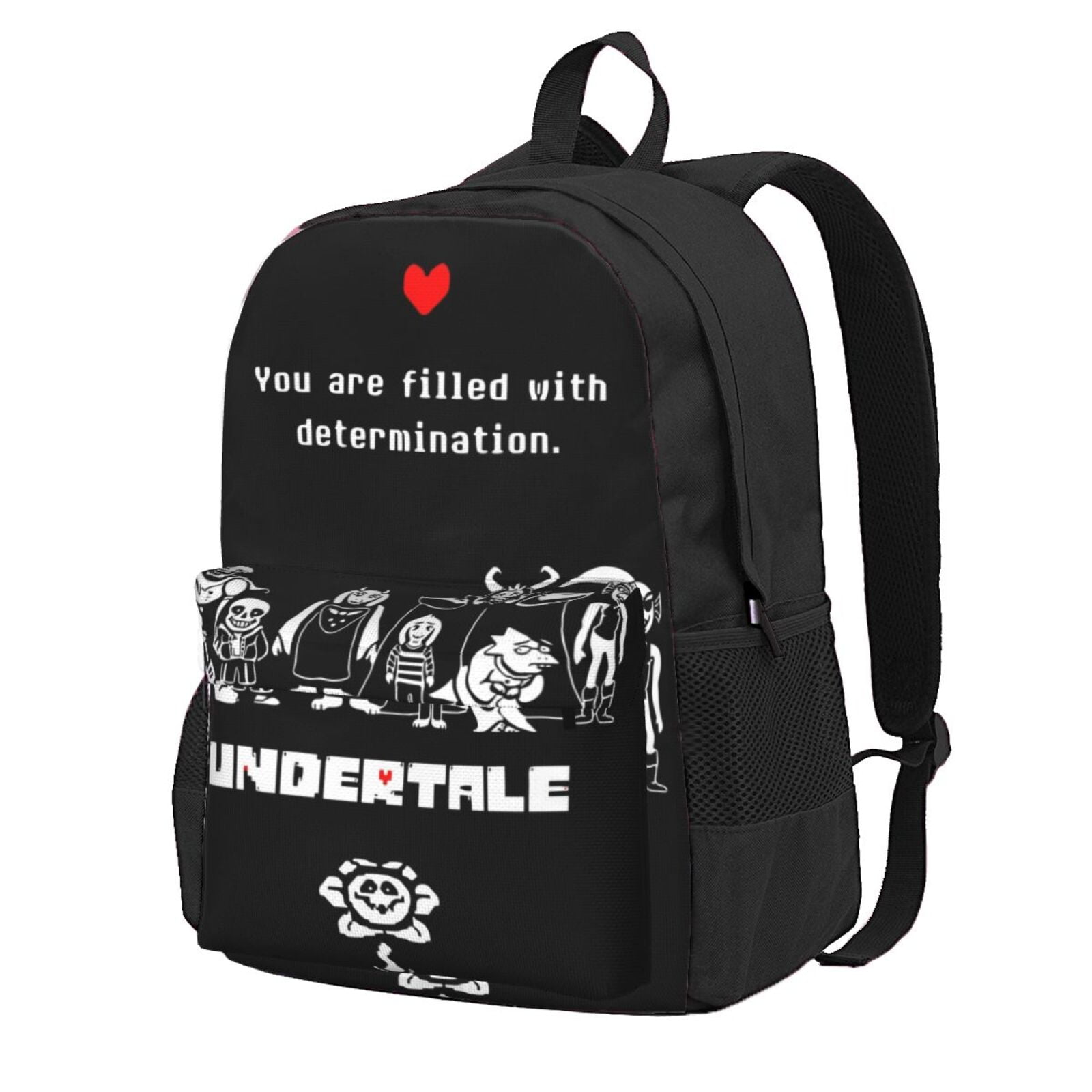 Undertale Sans Backpack Large Capacity Rucksack Trave Laptop Backpack ...