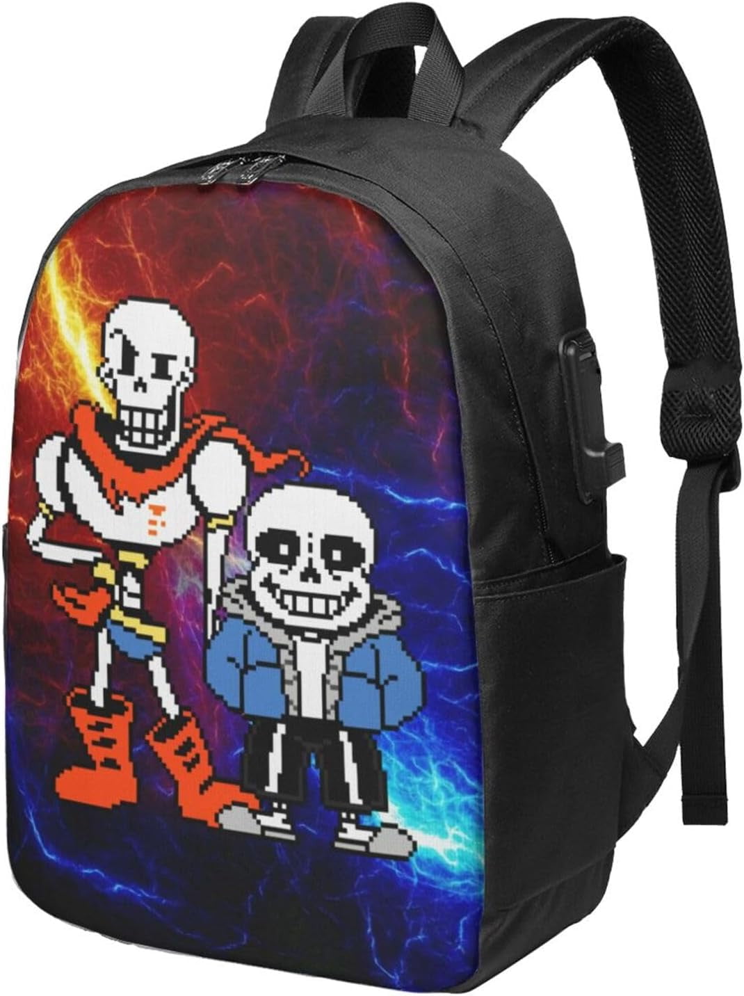 Undertale Sans Backpack Men Women Computer Bag with USB Port Laptop ...