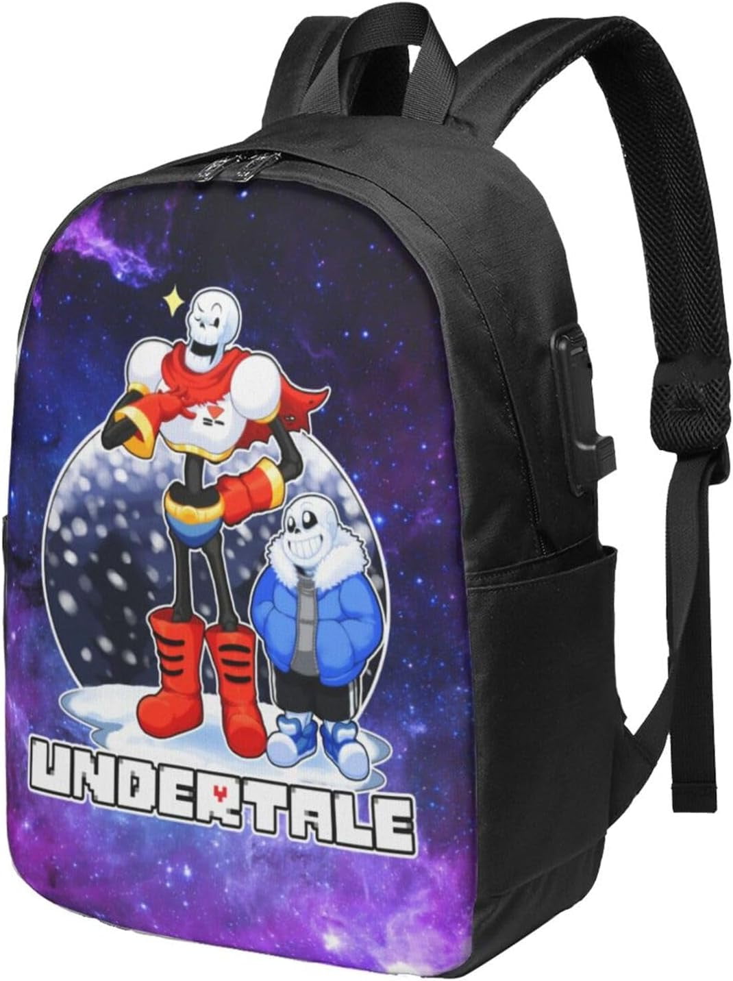 Undertale Sans Backpack Men Women Computer Bag with USB Port Laptop ...